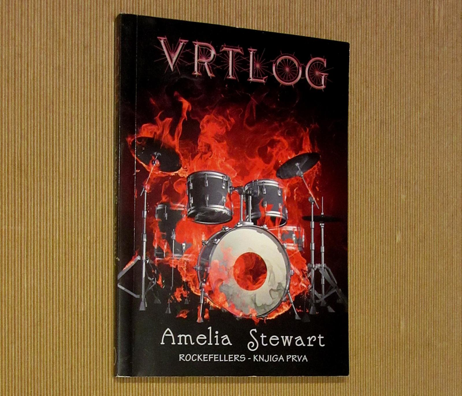 Amelia Stewart - Vrtlog - potpis autorice