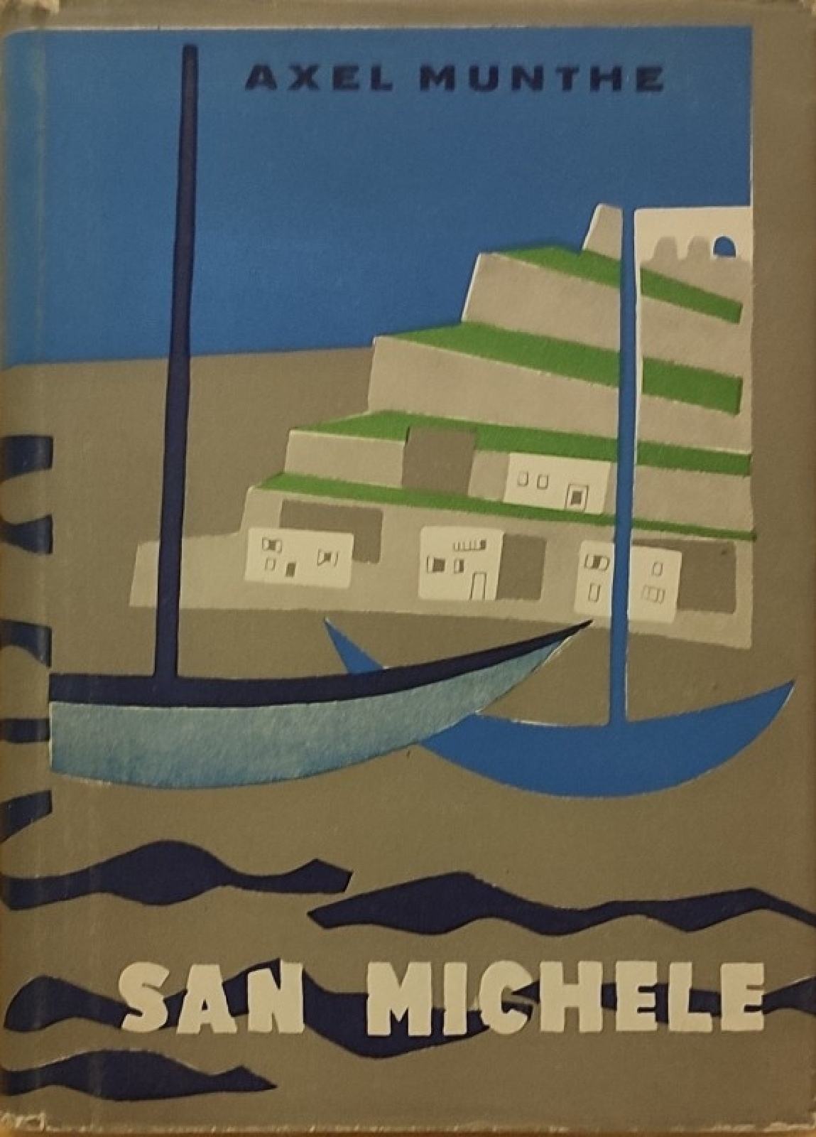 Axel Munthe, San Michele, Zora, Zagreb 1957., dizajn Edo Murtić