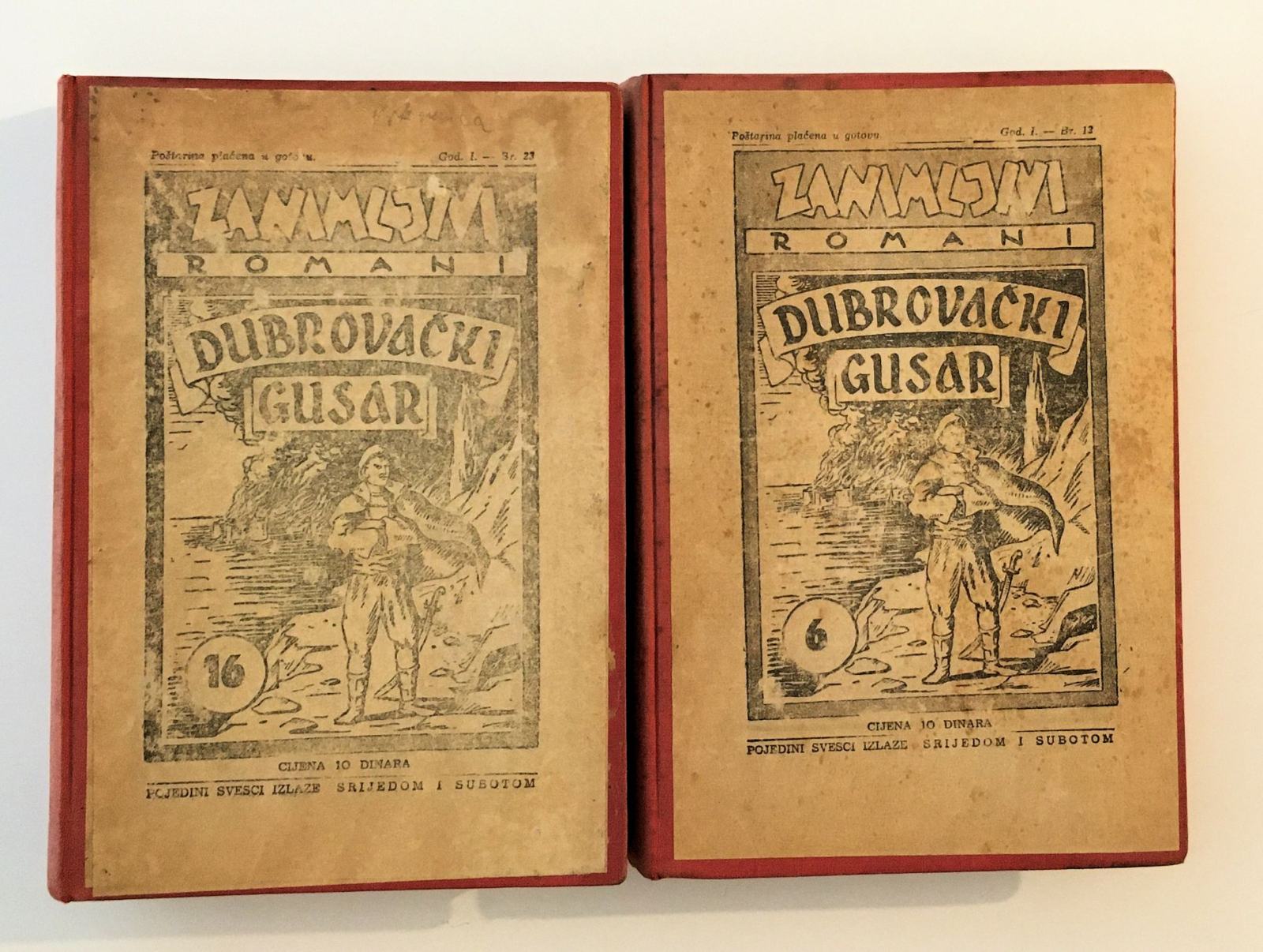 Brandon Vid - Dubrovački gusar uvezani roman u nastavcima 1953 #7