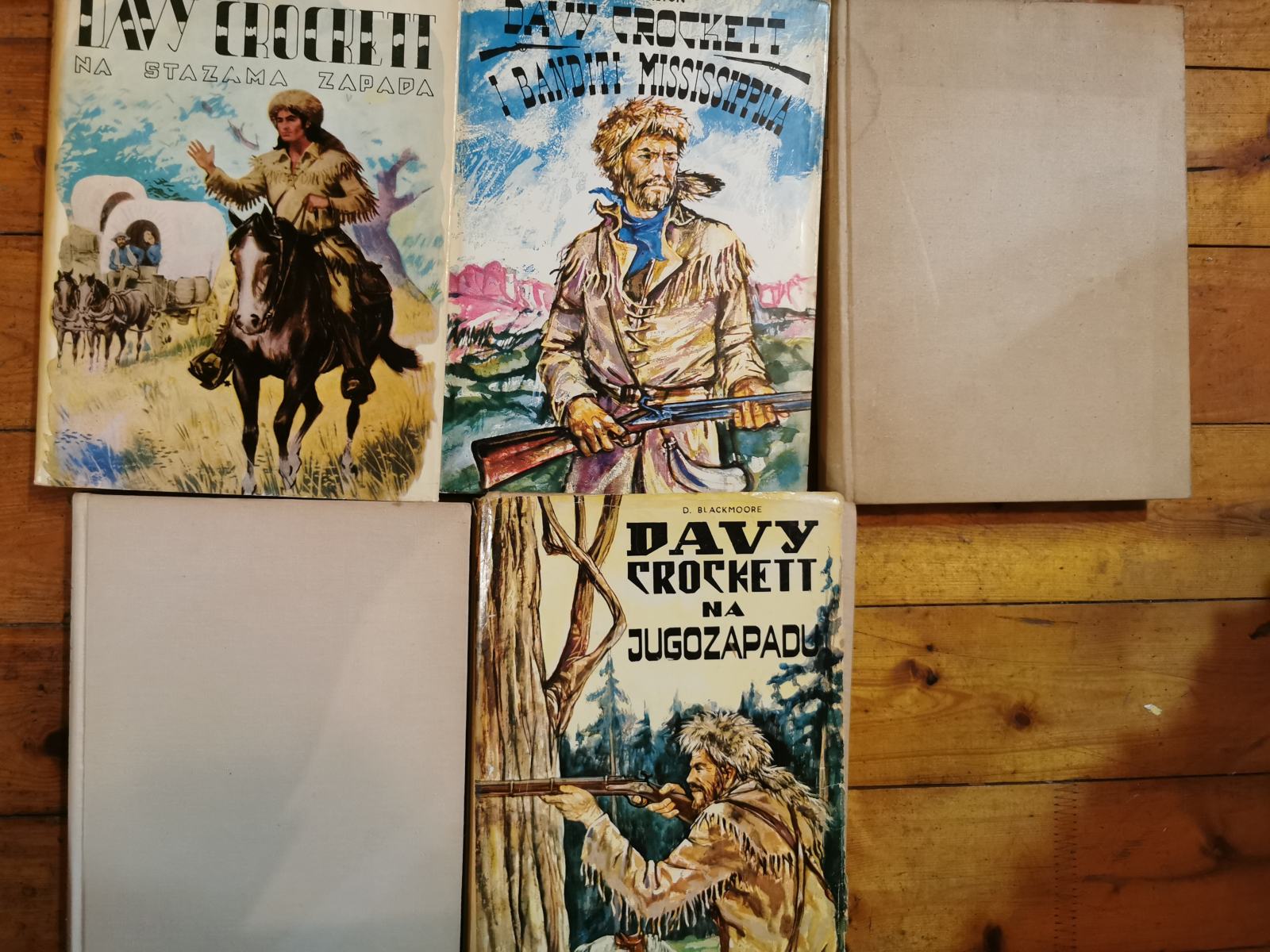 DAVY CROCKETT - David Hamilton - 5 knjiga