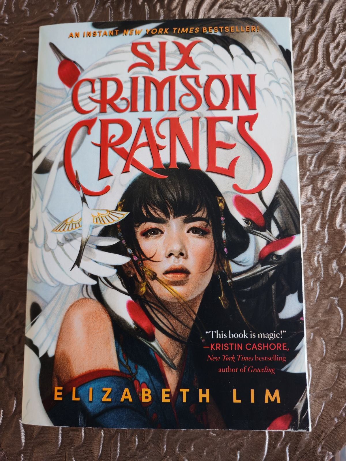 Elizabeth Lim Six Crimson cranes