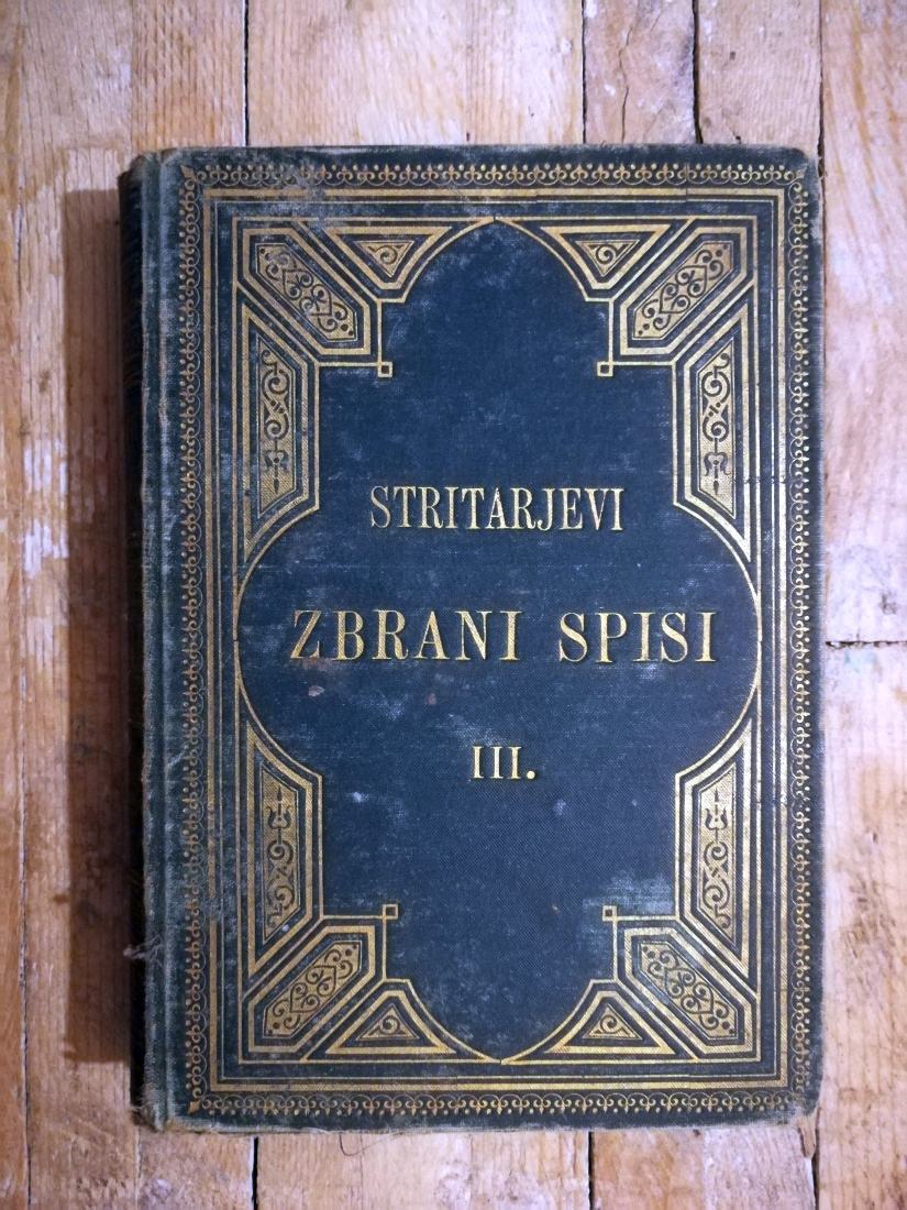 Josip Stritar - Zbrani spisi III : pripovedni spisi
