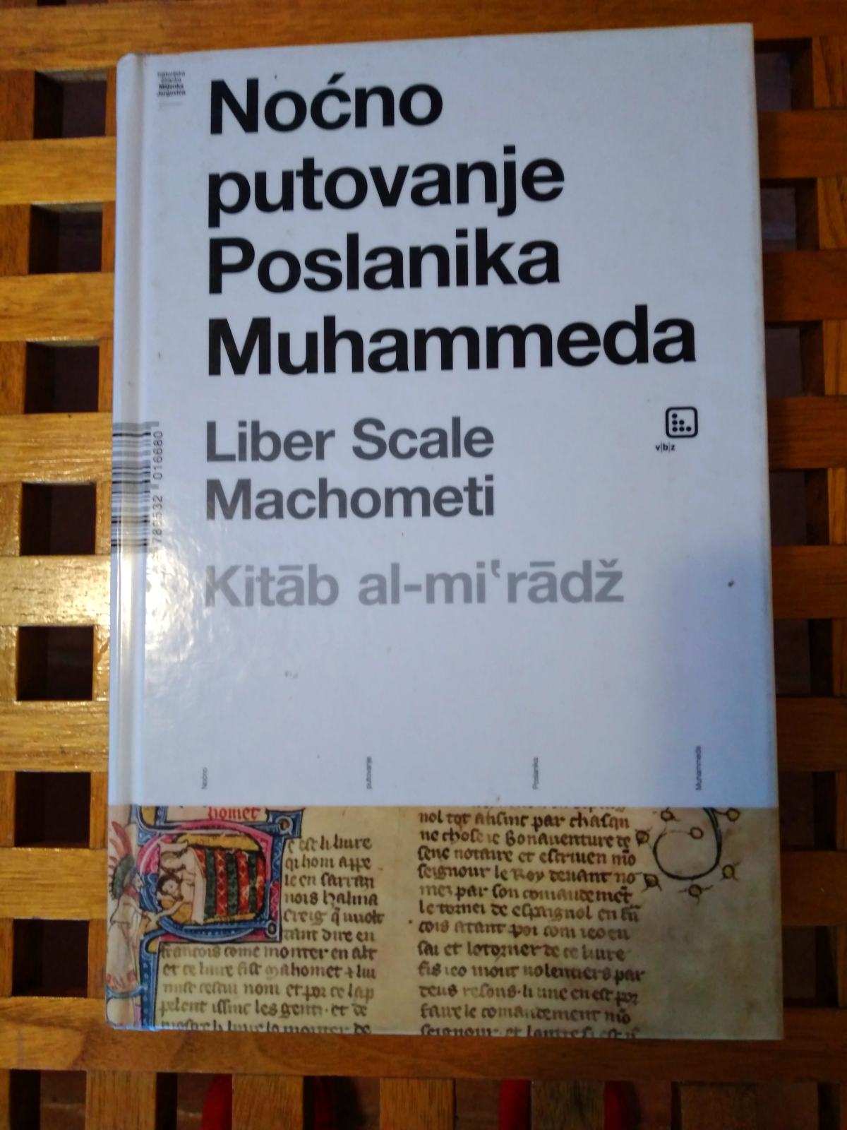 Noćno putovanje Poslanika Muhammeda, Bekr, Ebu Liber scale Machometi