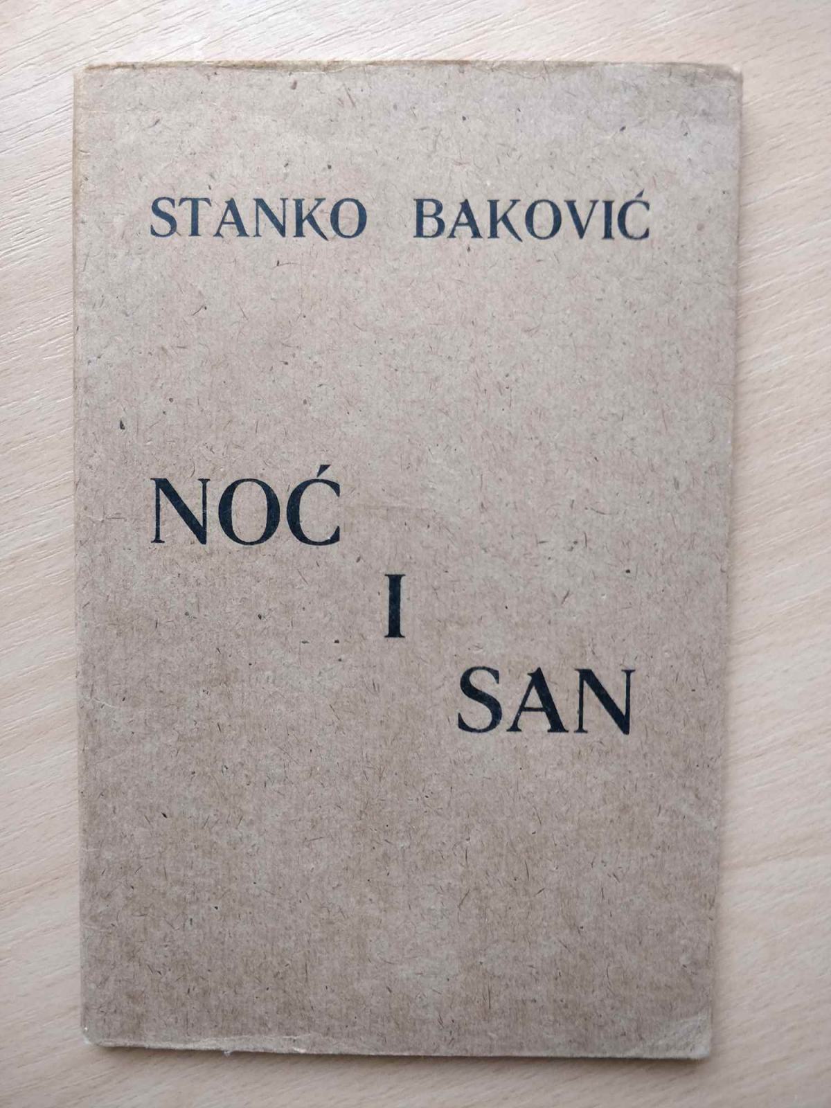 Stanko Baković - Noć i san