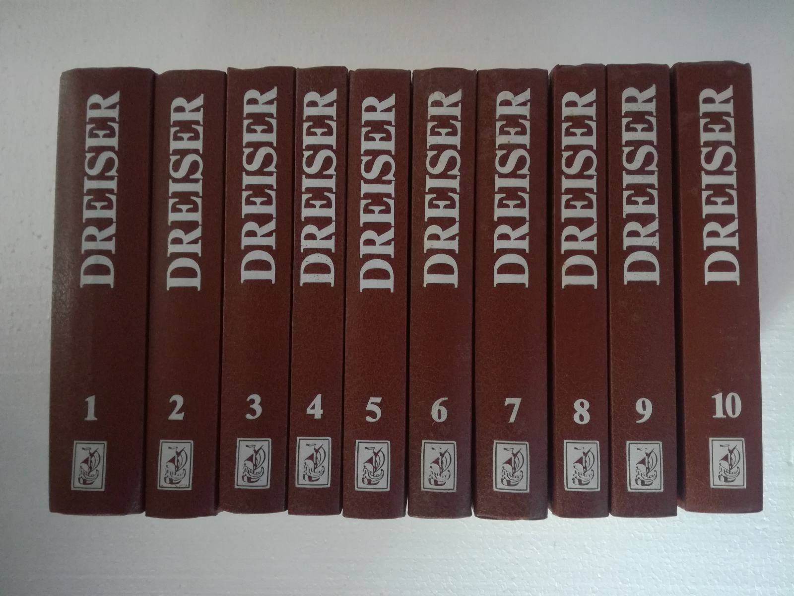 Theodore Dreiser kolekcija knjiga