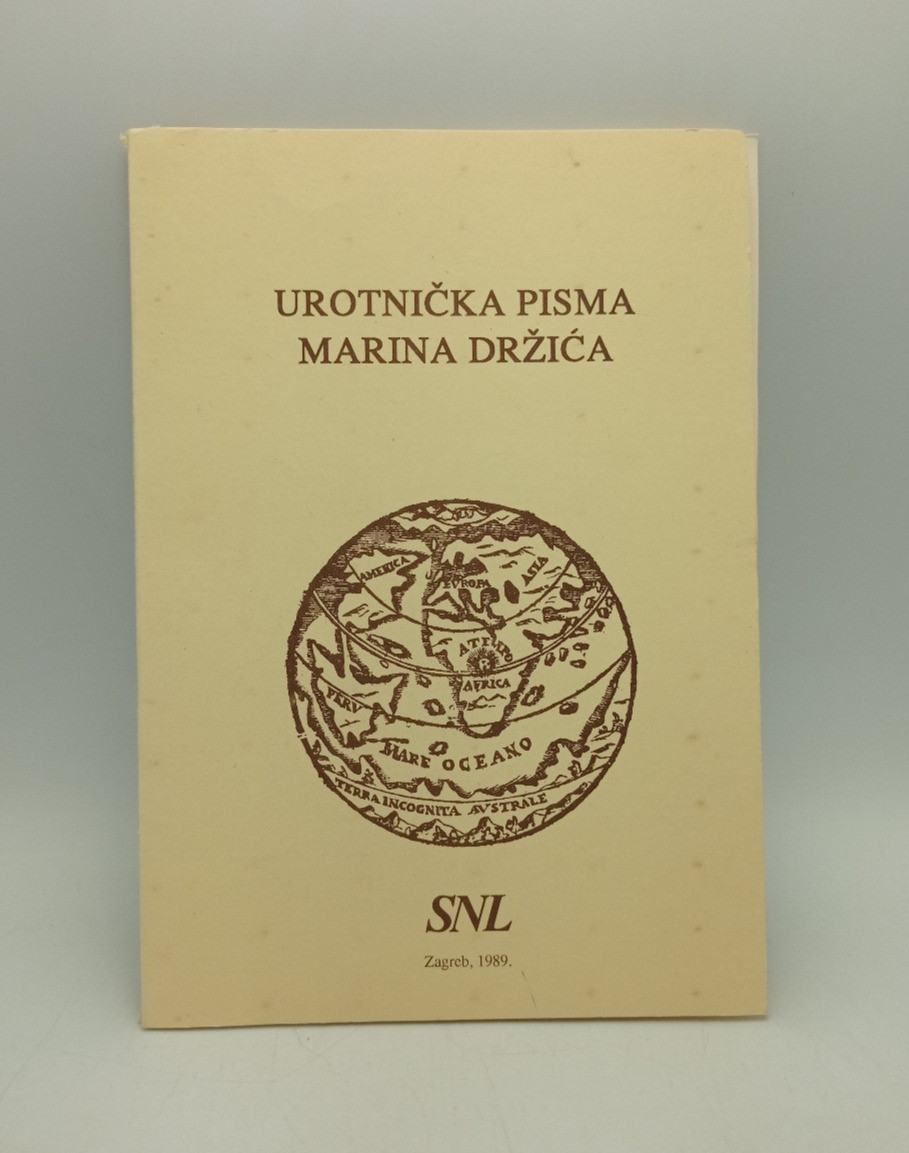 Urotnička pisma Marina Držića