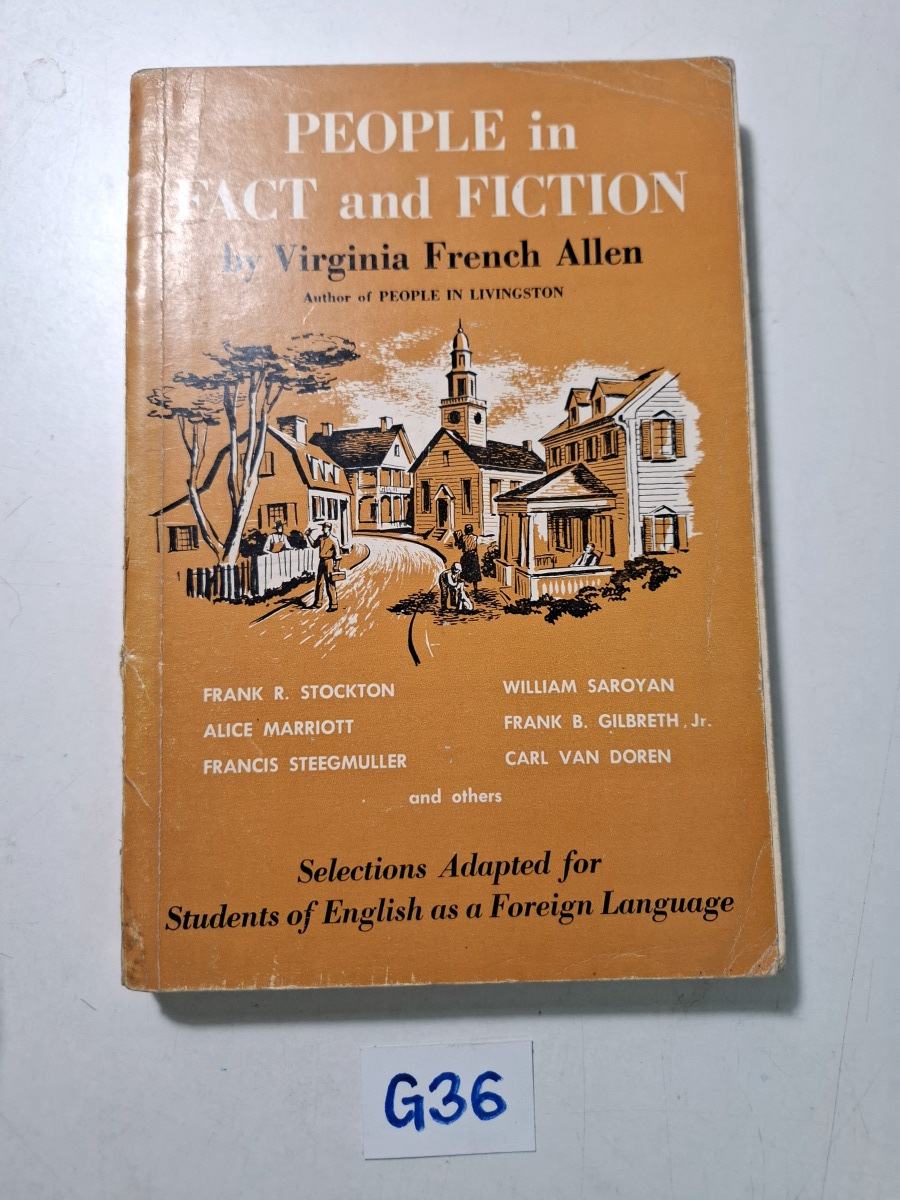Virginia F. Allen - People in fact and fiction : selections adapted...