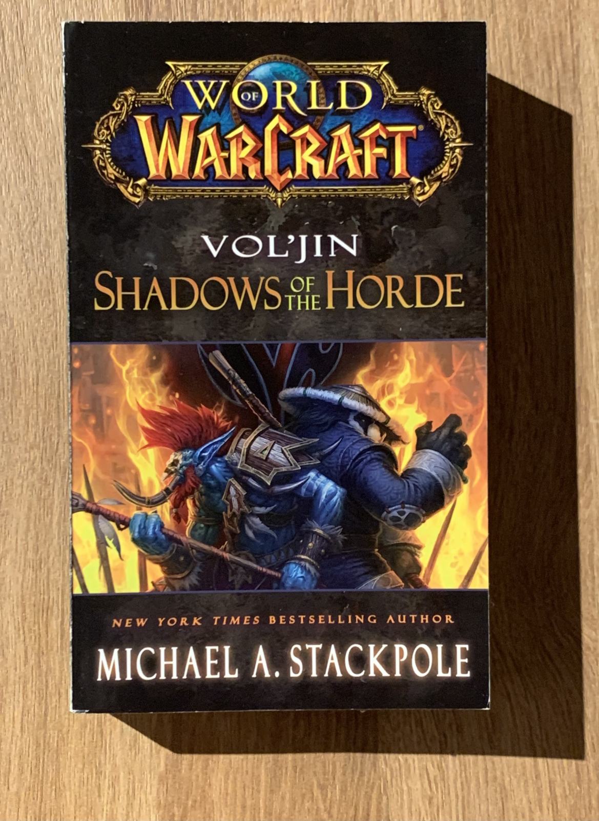 World of Warcraft Voljin Shadows of the Horde knjiga