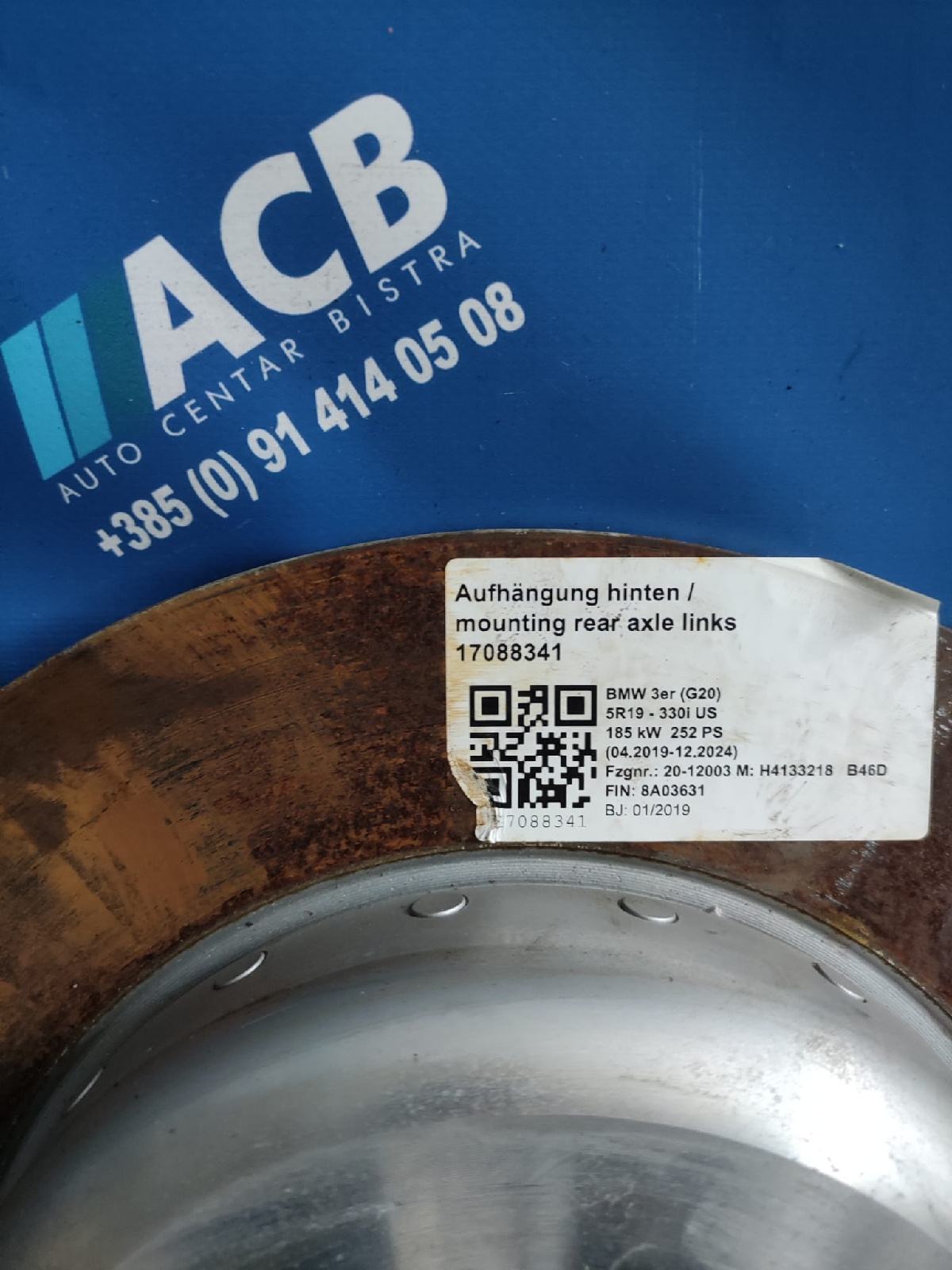 BMW 3 G20 G21 - Kočioni disk