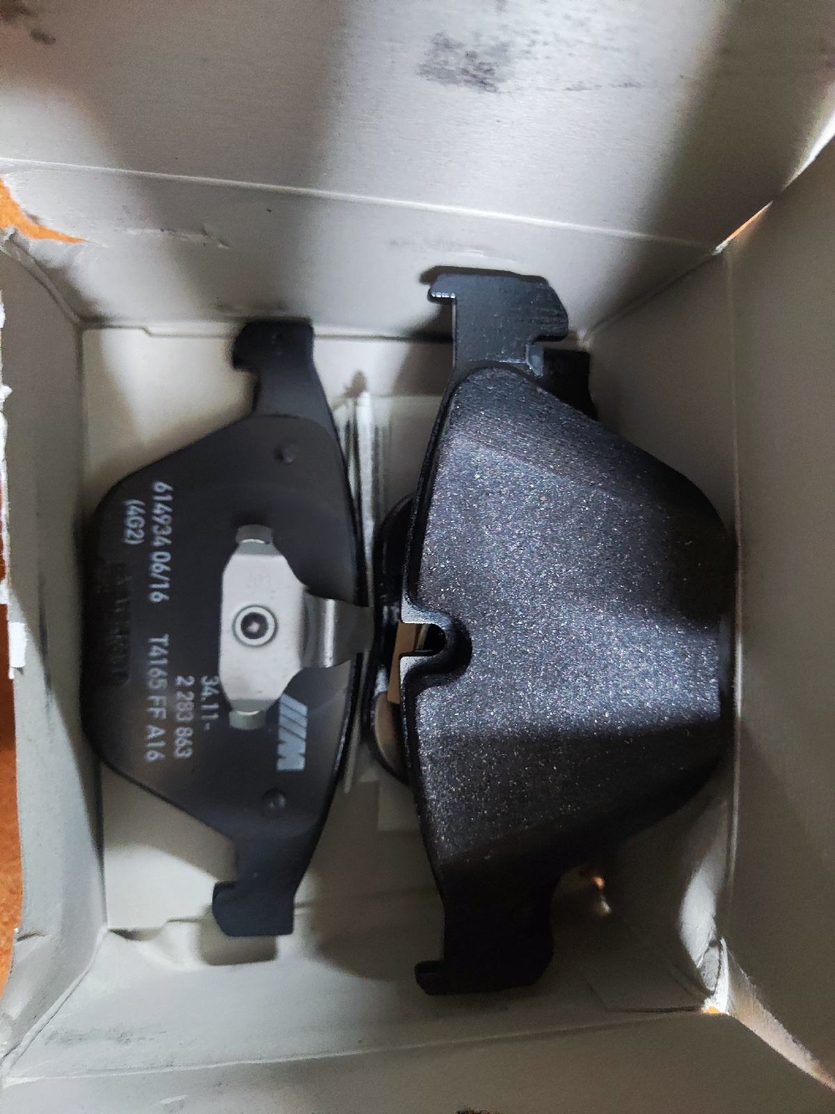 BMW M1 i M3 E82/90/92/93 prednje kocione plocice, orig.,novo, 50€