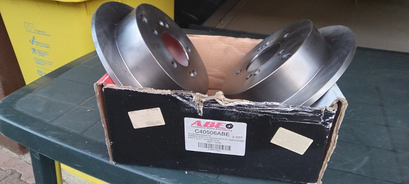 Stražnje disk kočnice