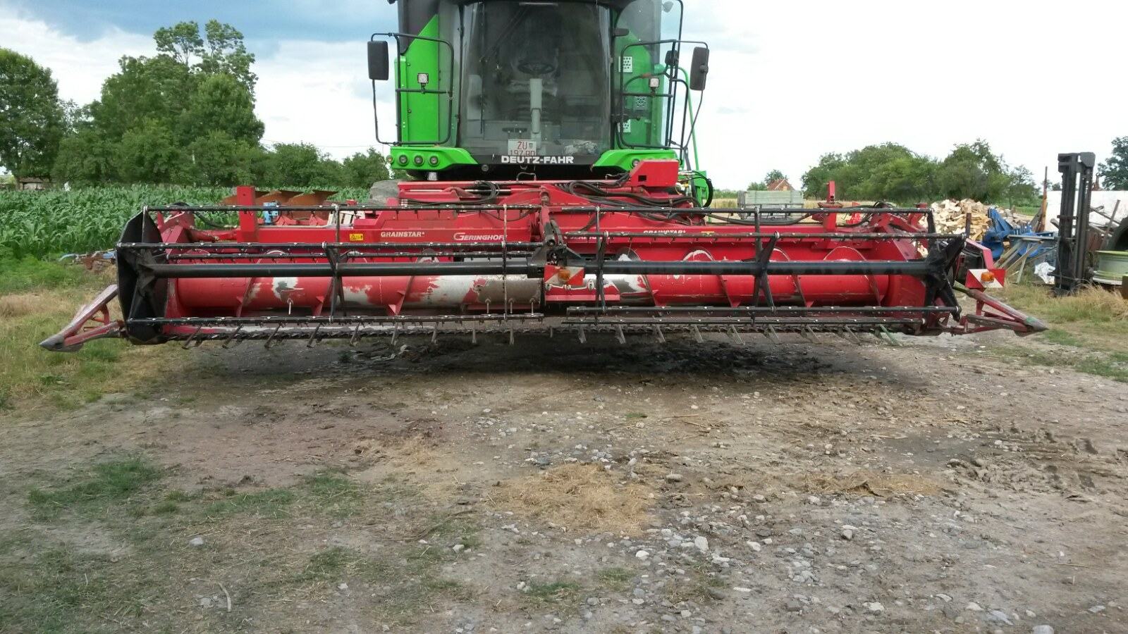 Žitni adapter geringhoff preklopni 6m 2001g