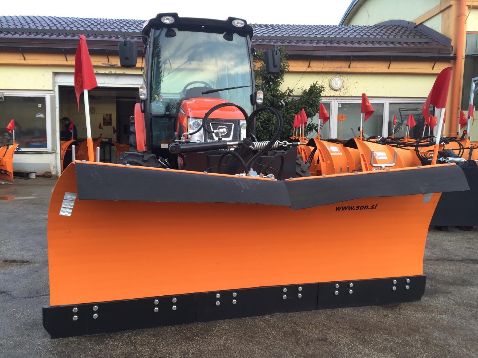 Ralica za snijeg SON – Ravni SPR 280