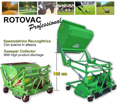 ČISTILICA SA SAKUPLJAČEM PERUZZO ROTOVAC 1600