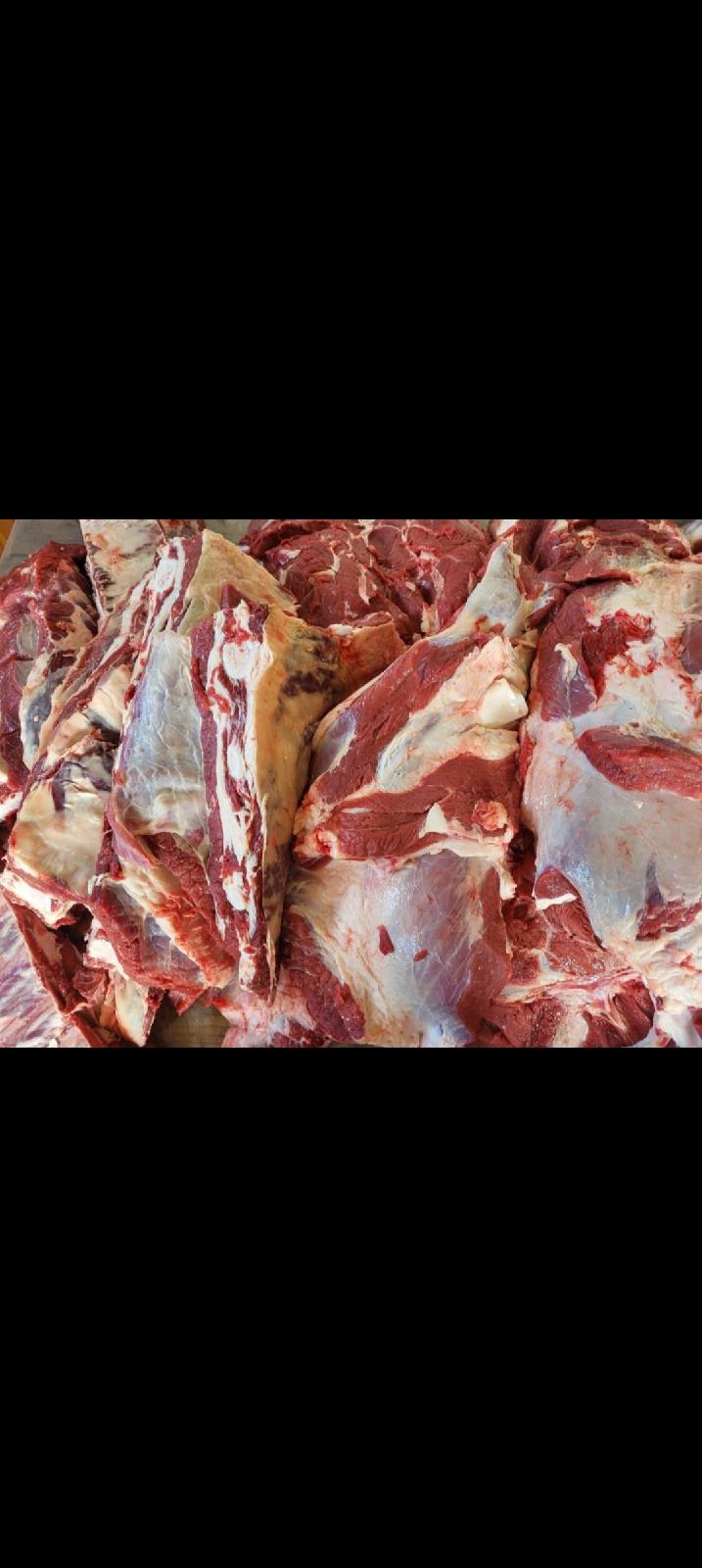 sviježe juneče meso pasmine buša