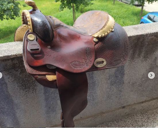 western sedlo komplet