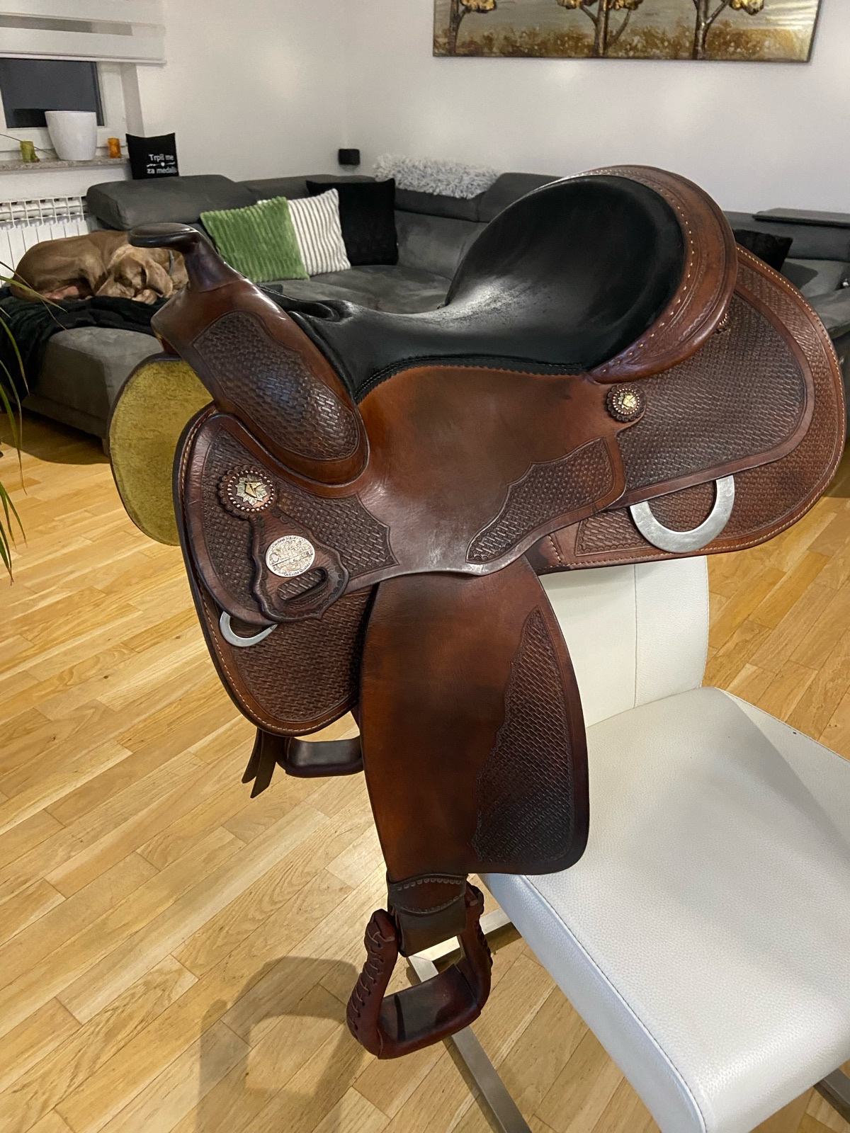 Western sedlo Tripple W Platinum