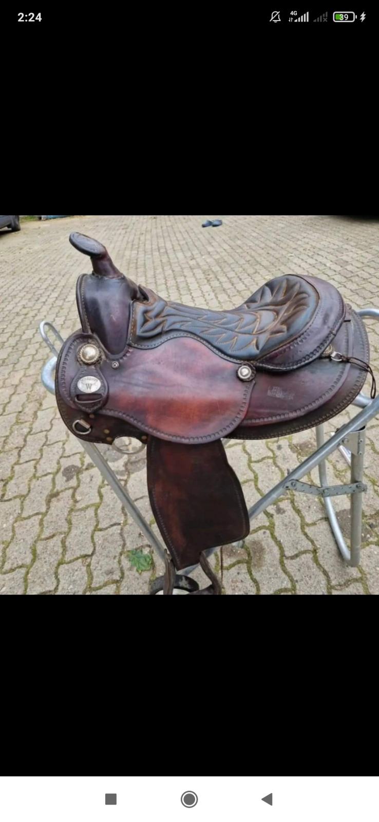 Western sedlo Wildhorn