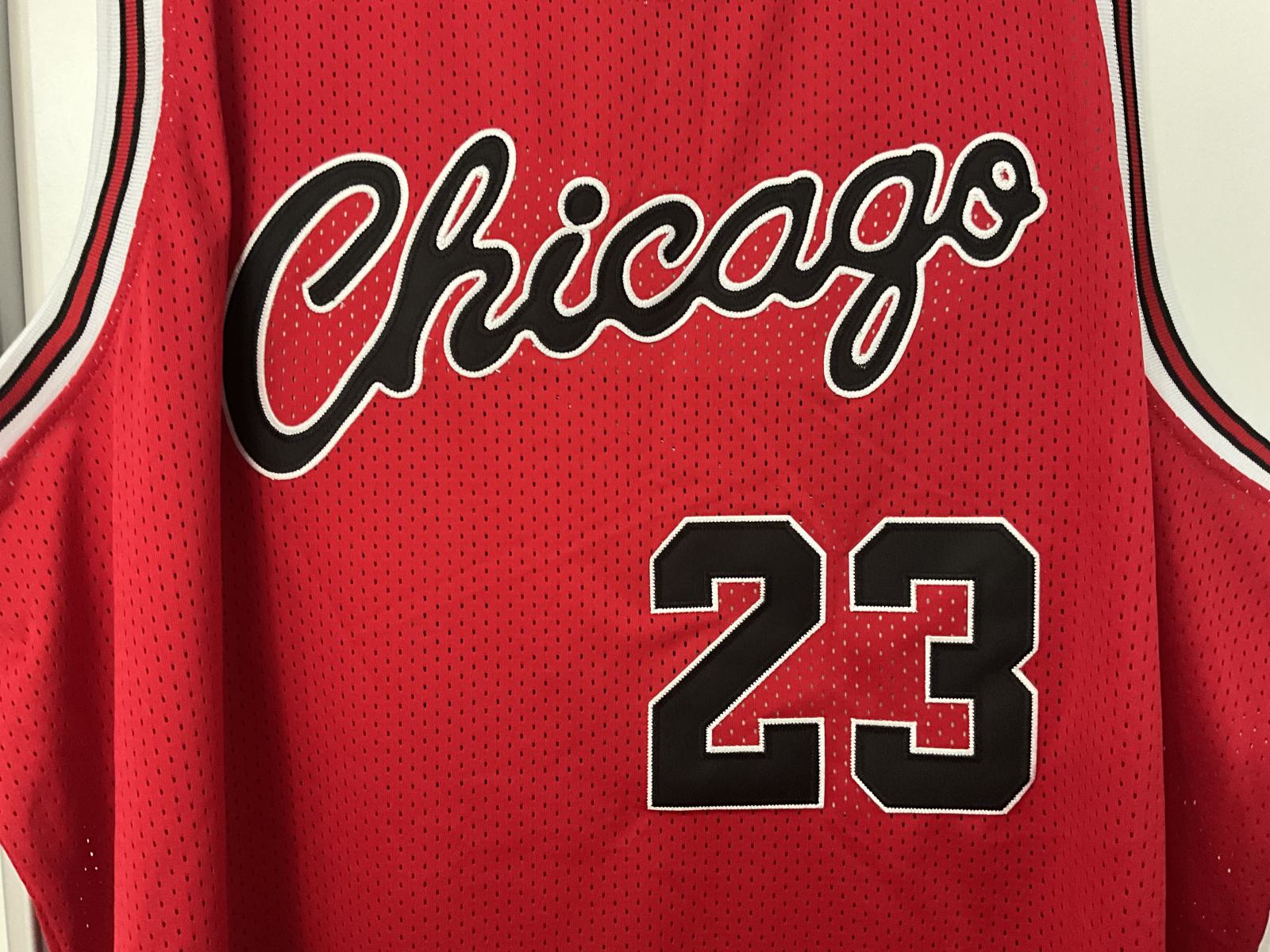 Authentic Michael Jordan Chicago Bulls Rookie Mitchell & Ness 1984-85