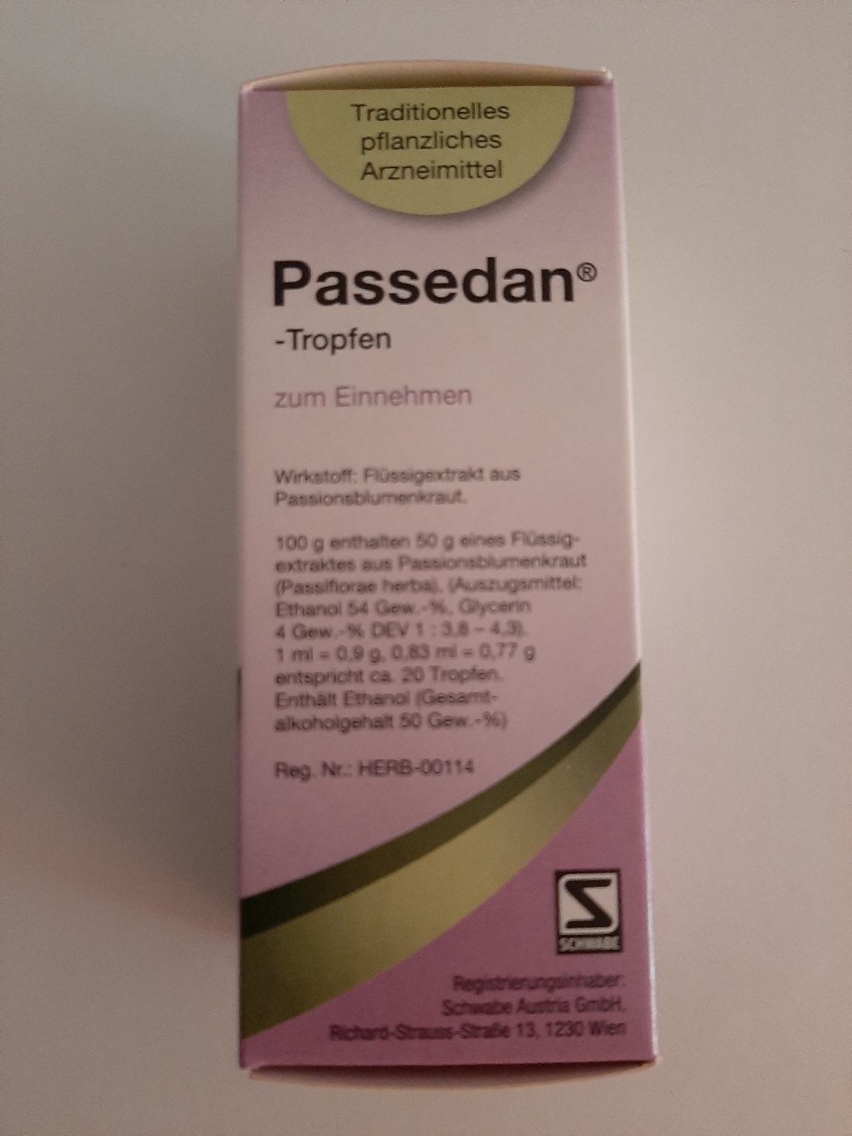 Passedan Biljne kapi za smirenje