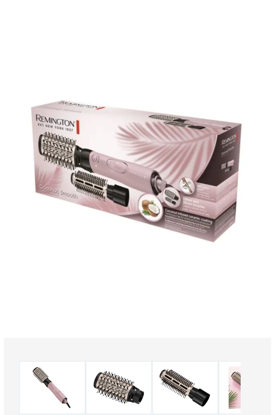 Uvijač za kosu Remington Remington Coconut