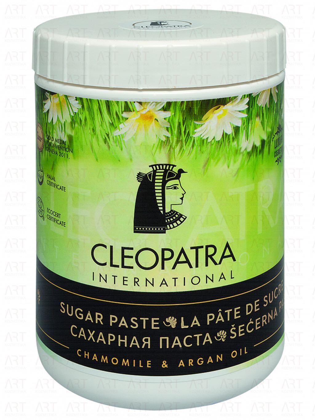 Šećerna pasta Cleopatra - Chamomile & Argan oil Edition 1400g