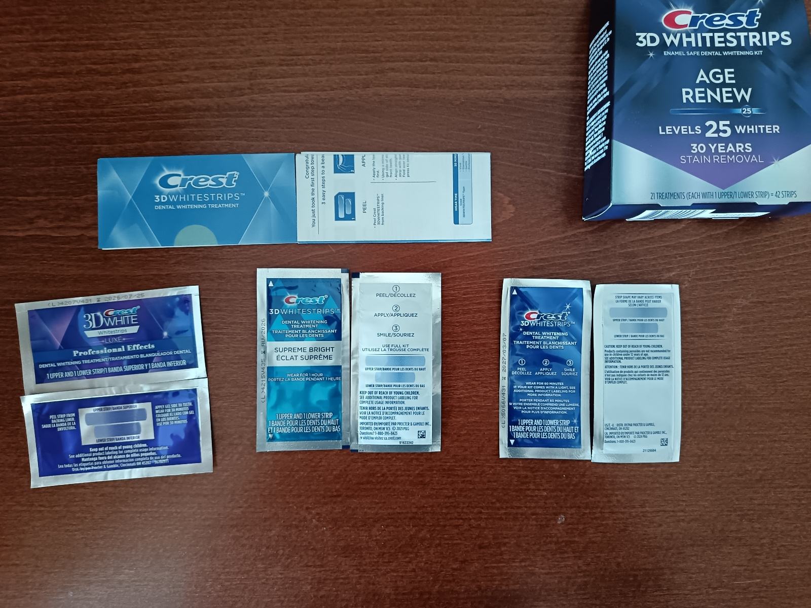 Crest trakice 3D Professional Supreme whitestrips PLAĆANJE PRI POUZEĆU