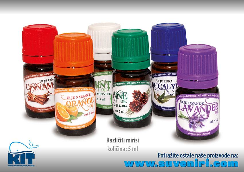 ETERIČNA ULJA ZA MASAŽU ILI AROMA LAMPE SA DEKLARACIJOM PO ŽELJI