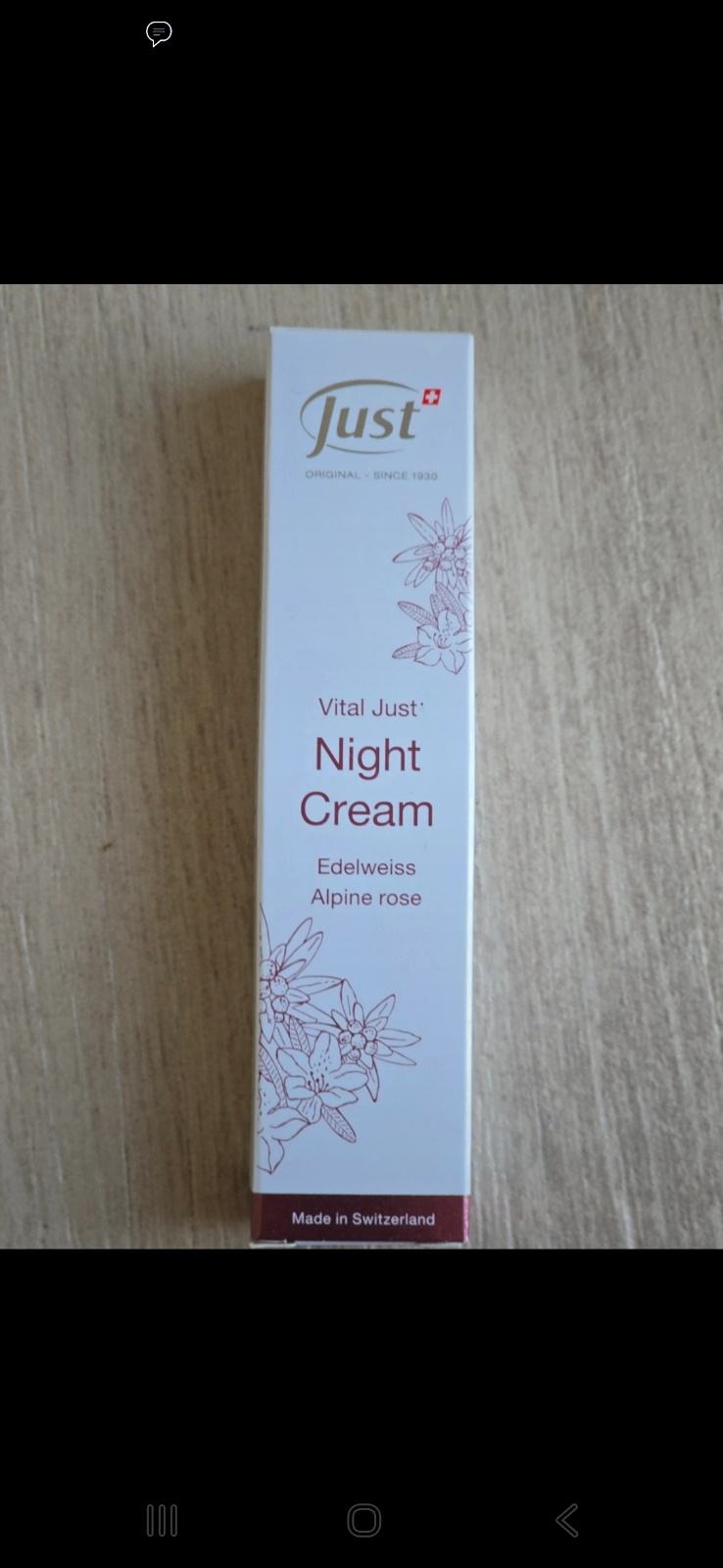 Just Vital Just noćna krema, 30 ml