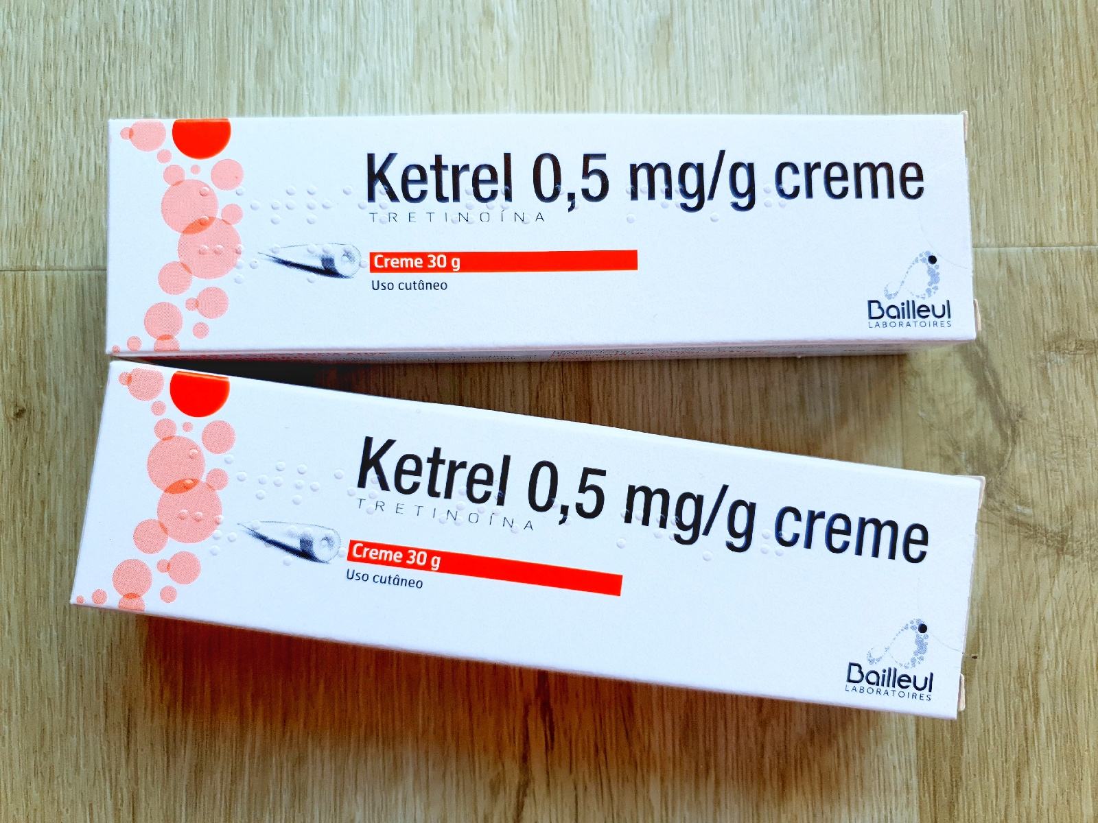 Tretinoin Ketrel 0,05% krema za njegu kože na licu