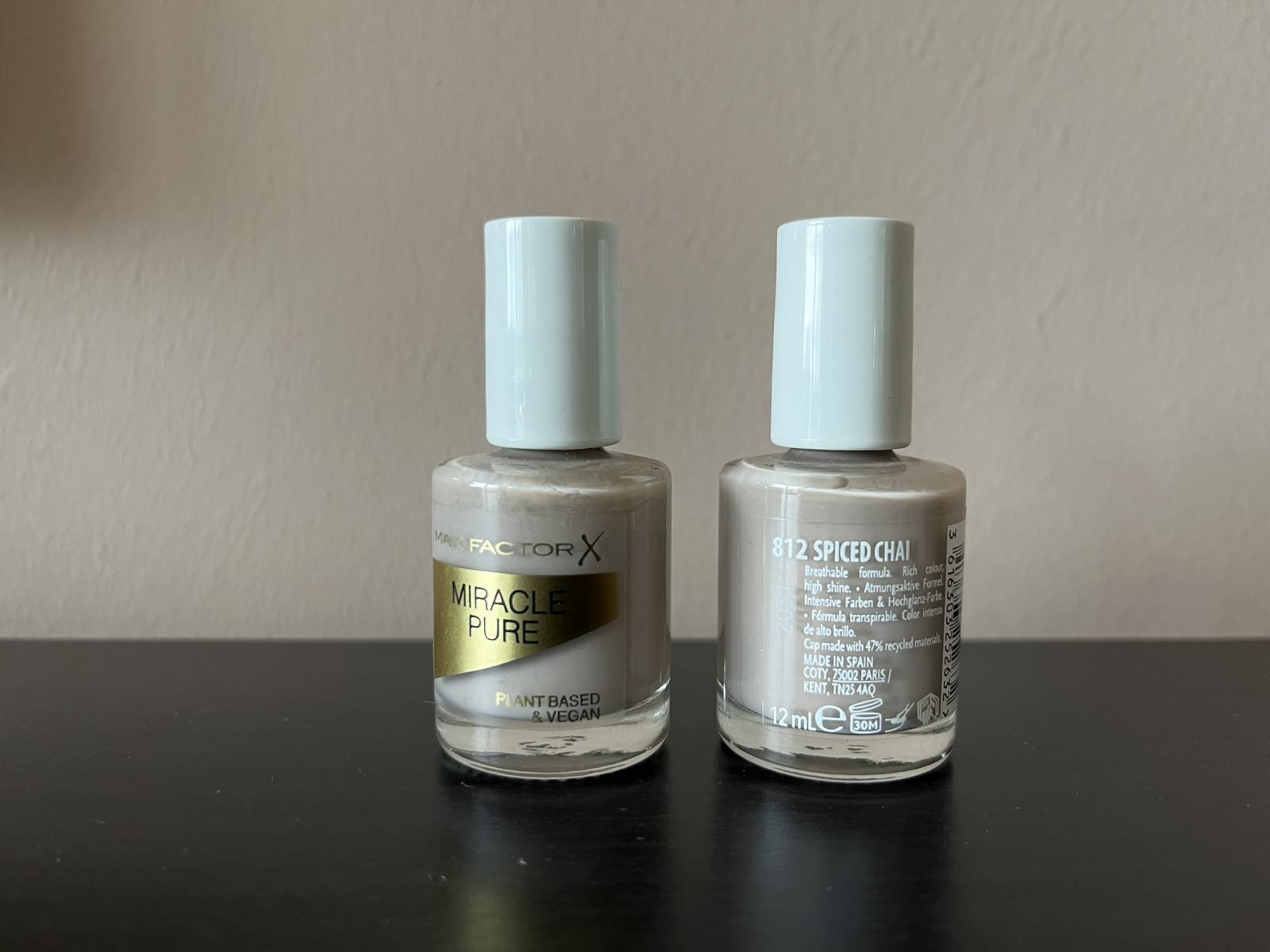 Max Factor Miracle Pure lak za nokte, 12 ml, 812 Spiced Chai