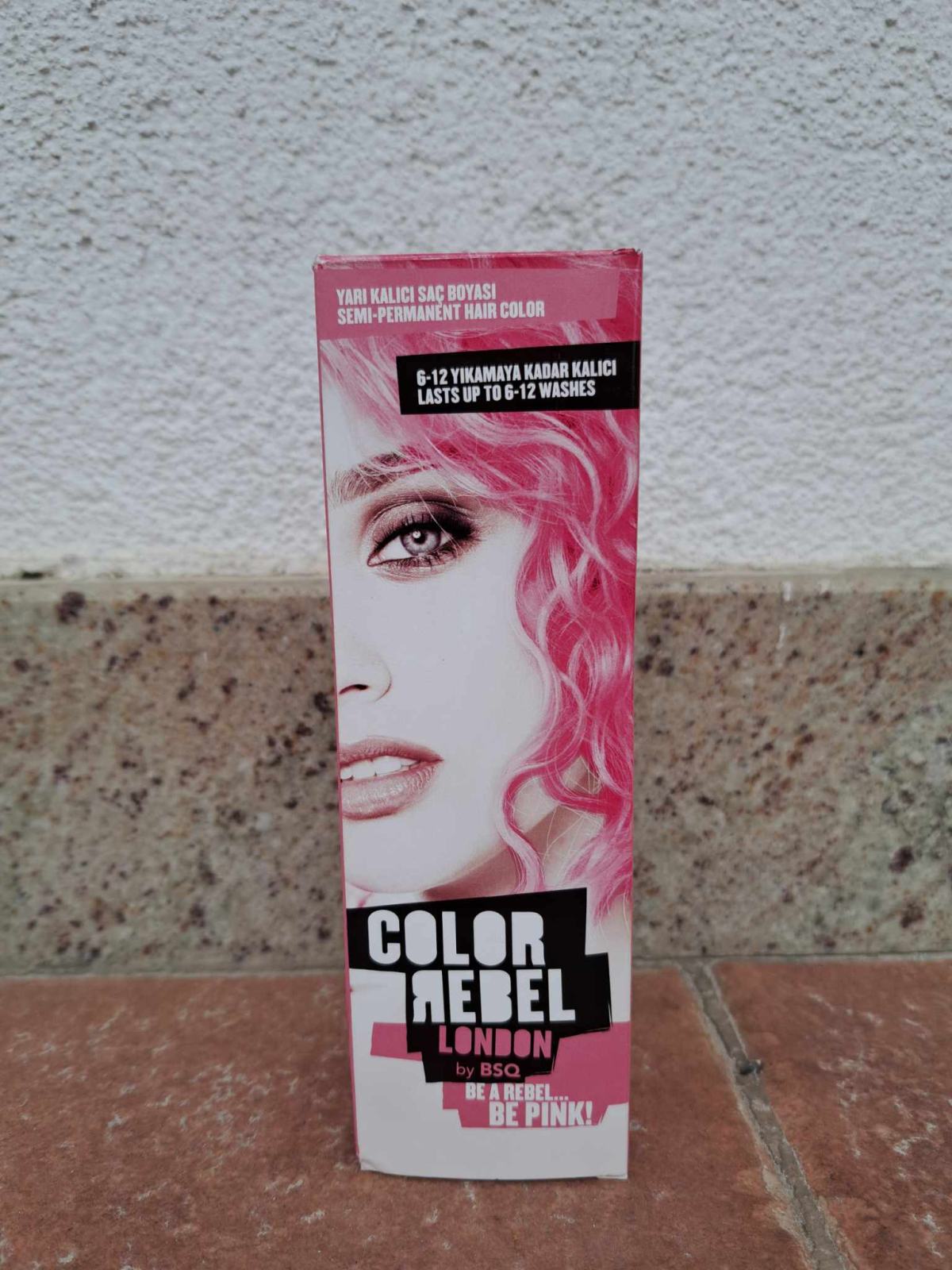 NOVO Roza boja za kosu