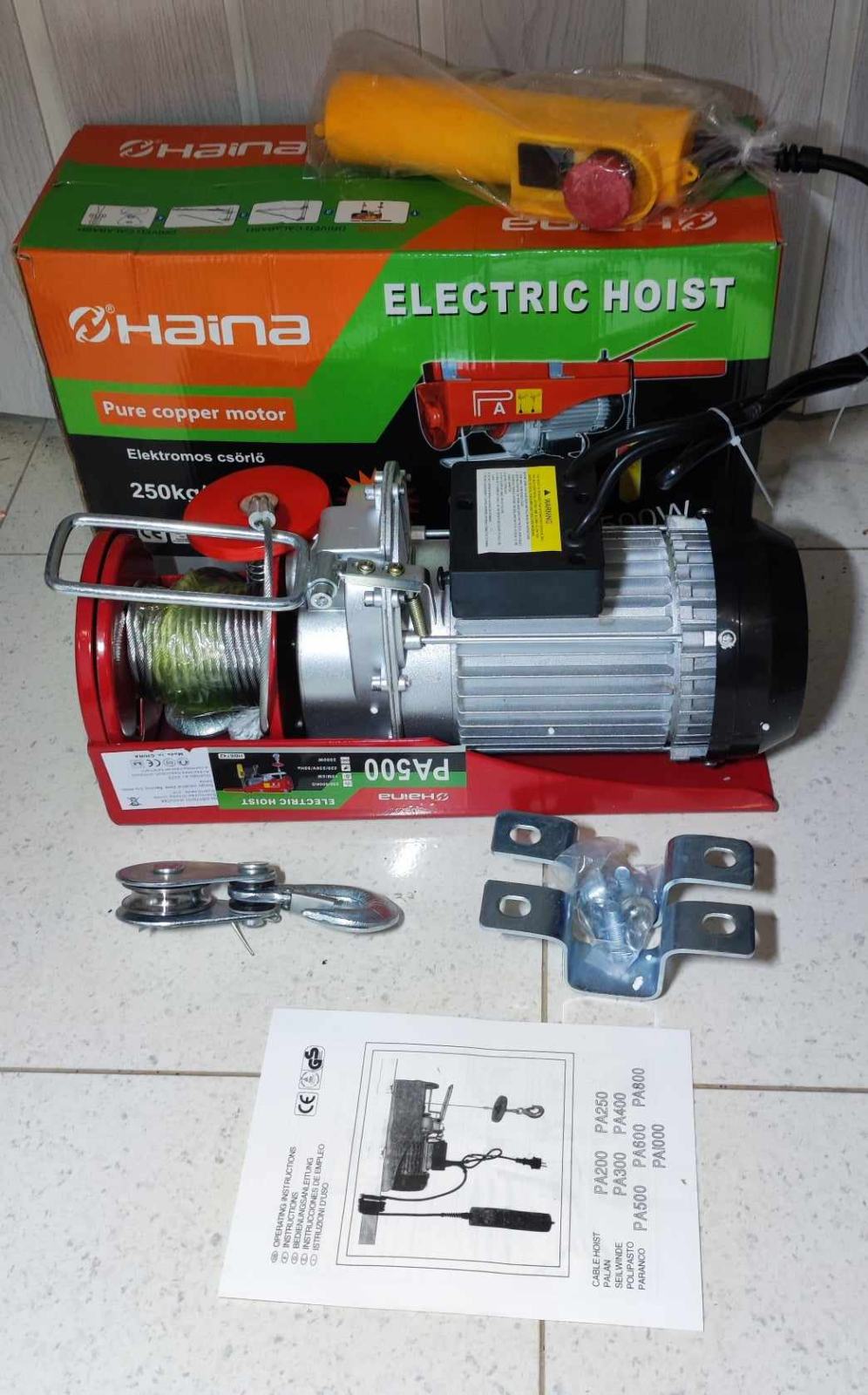 električno vitlo 500kg