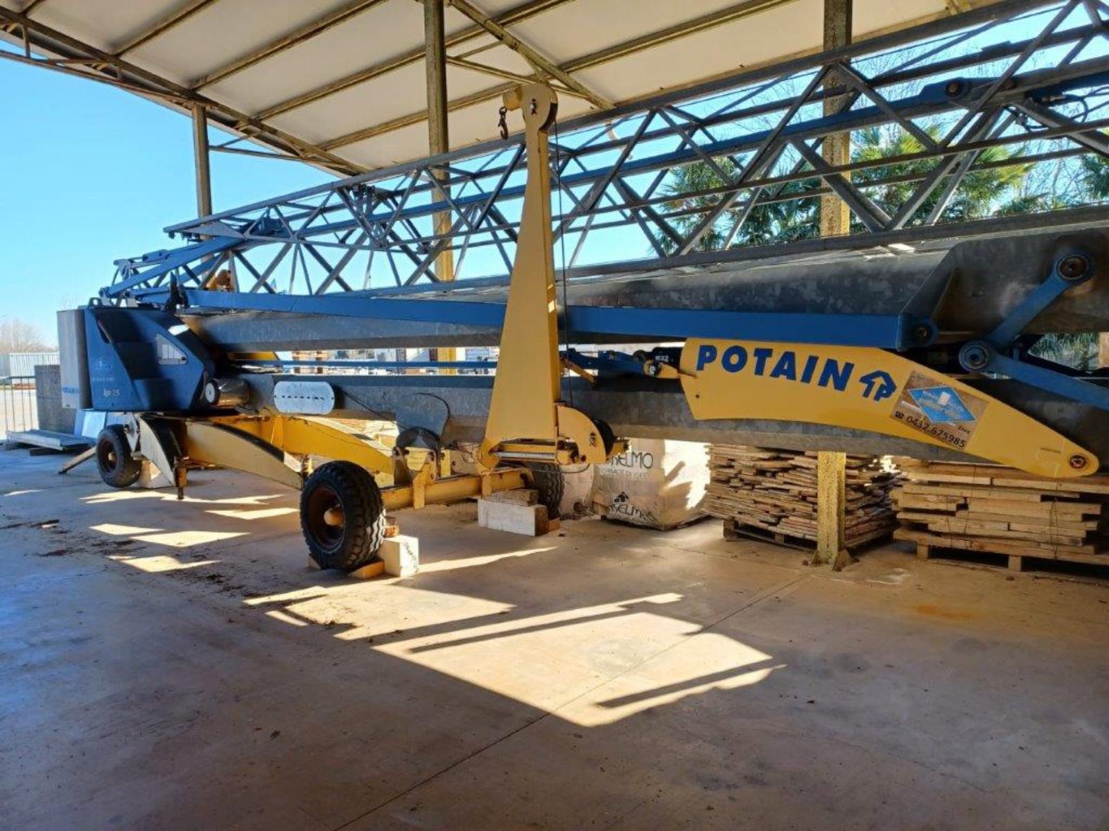 Gradevinski kran Potain iGO 15