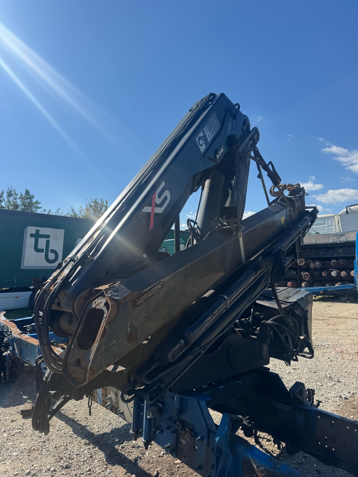 KRAN HIAB 125 HI PRO, 5 IZVLACENJA, DALJINSKI UPRAVLJAC