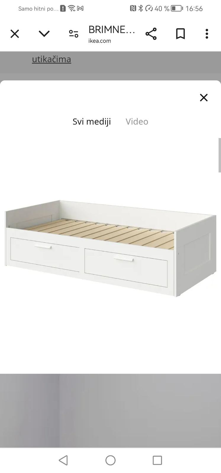 Ikea krevet