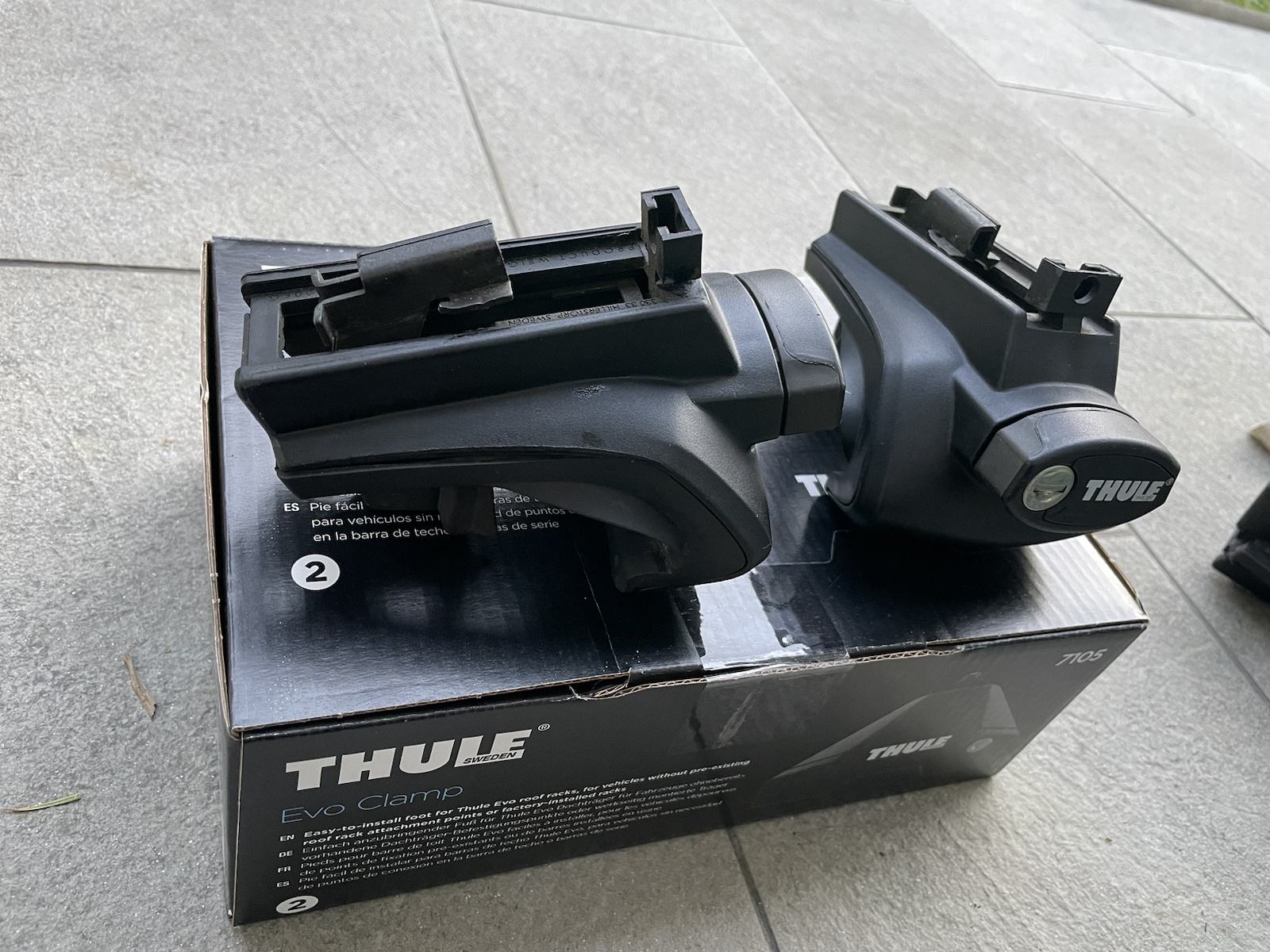 Thule komplet glava Rapid System 757 za udzdužne nosaće