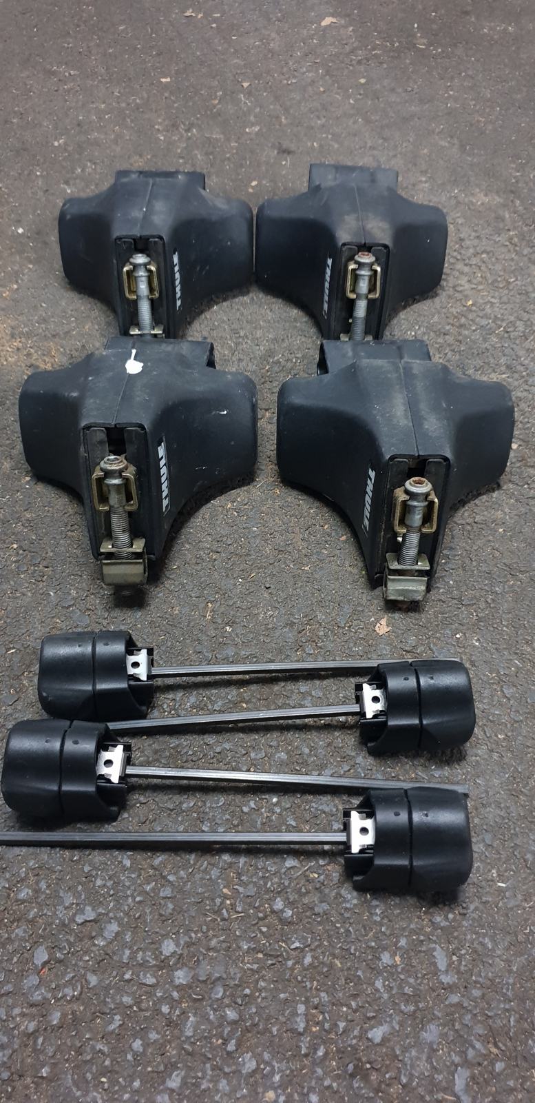 Thule Rapid system 750 x4 kom i Thule Rapid kit 1200