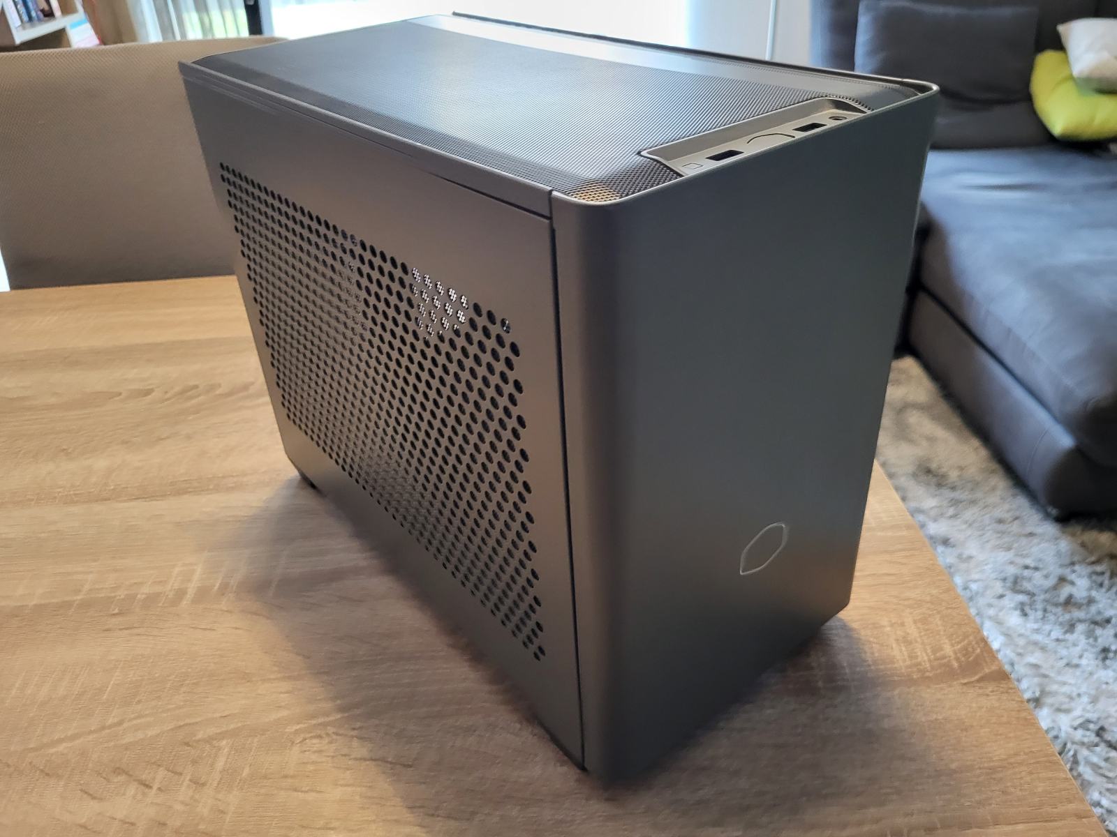 Cooler Master NR200P MAX Small Form Factor (SFF) Sivo