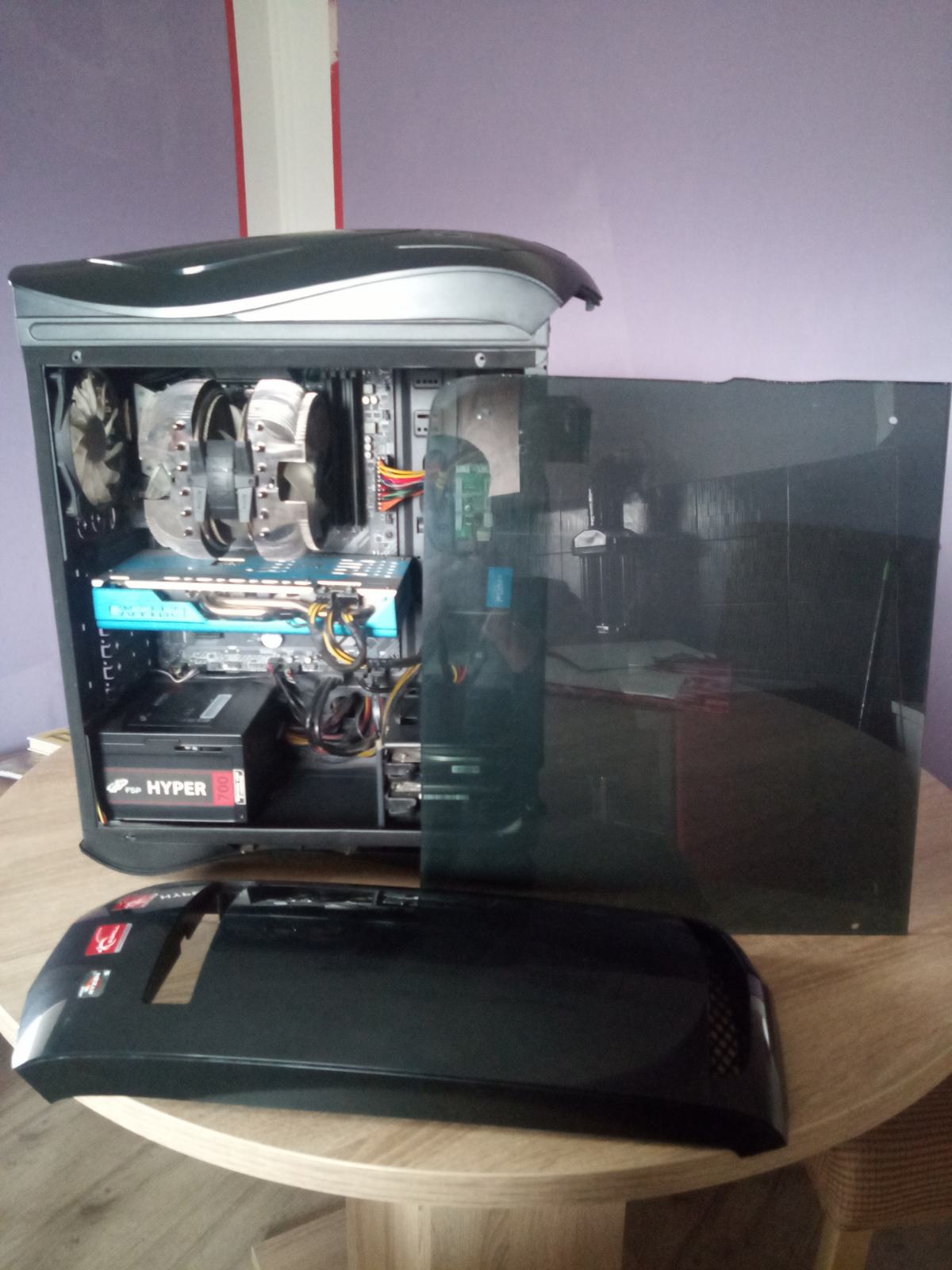 PC kučište + rgb kontroler unutarnji+vanjski 5.25