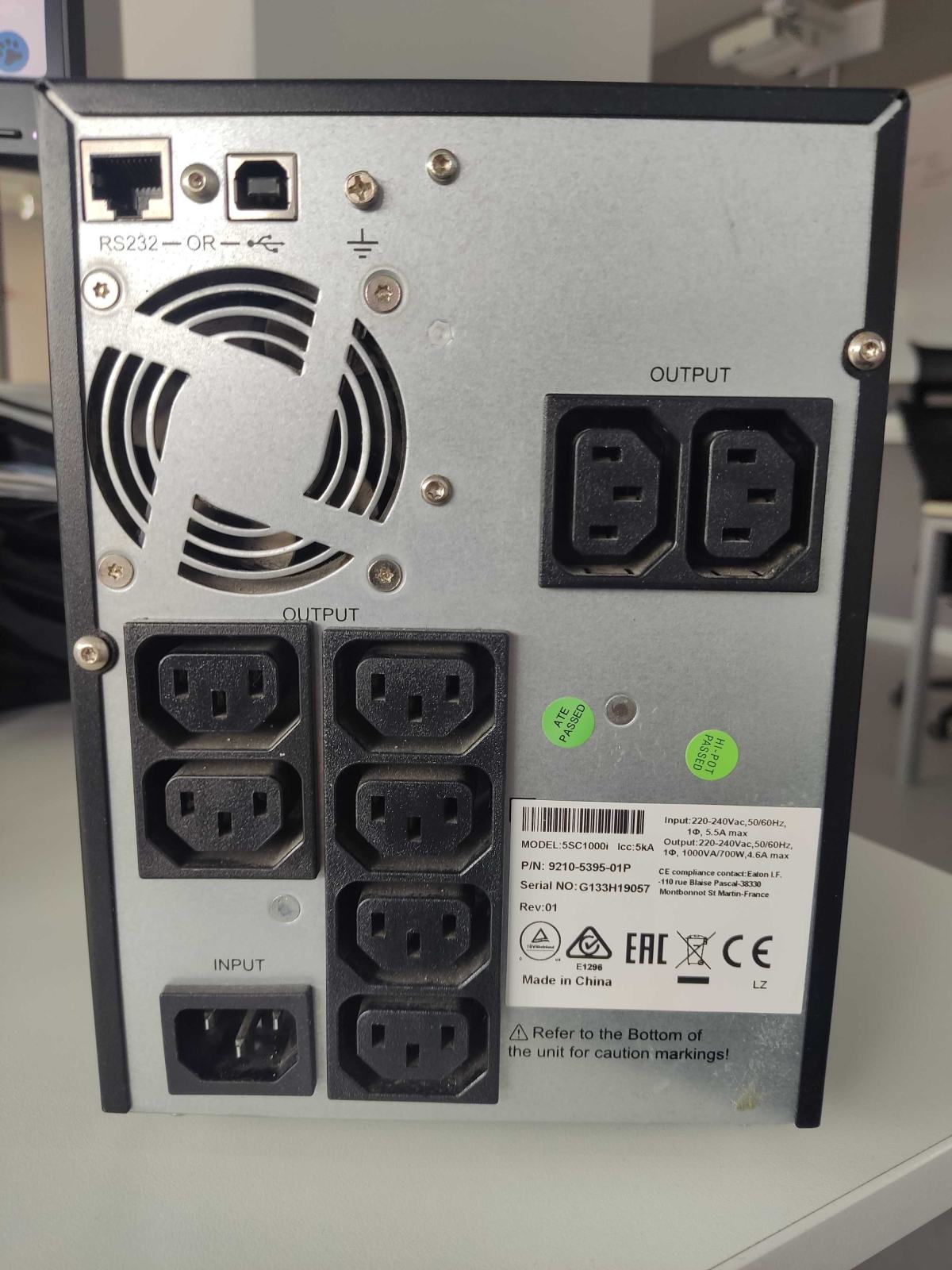 UPS Eaton 5SC1000i, 1000VA/ 700W