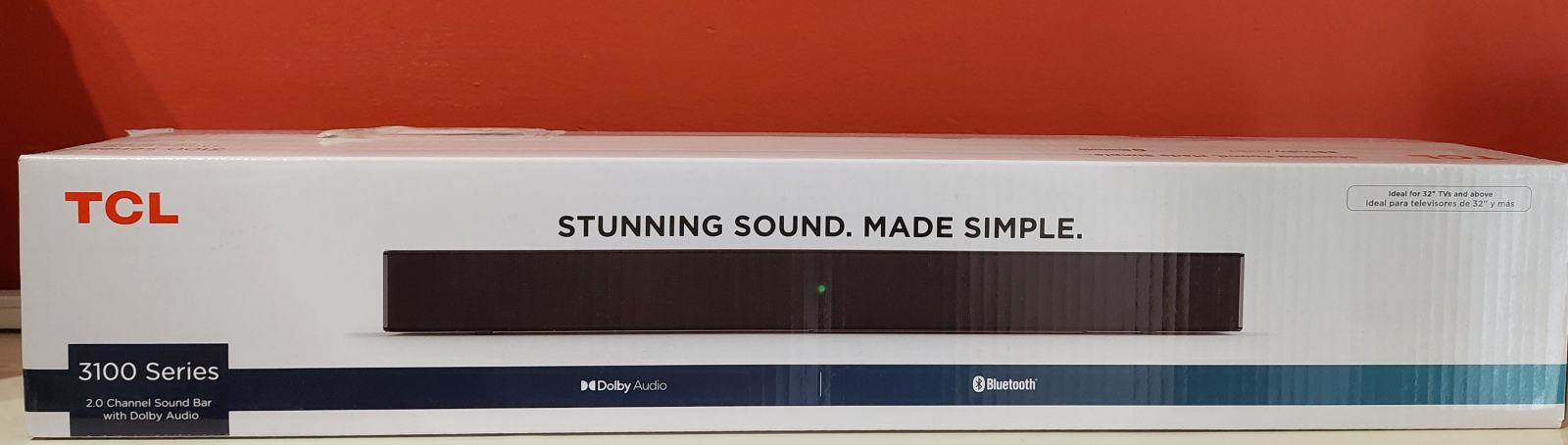Prodajem novo neotvoren sound bar TCL SB-TS3100