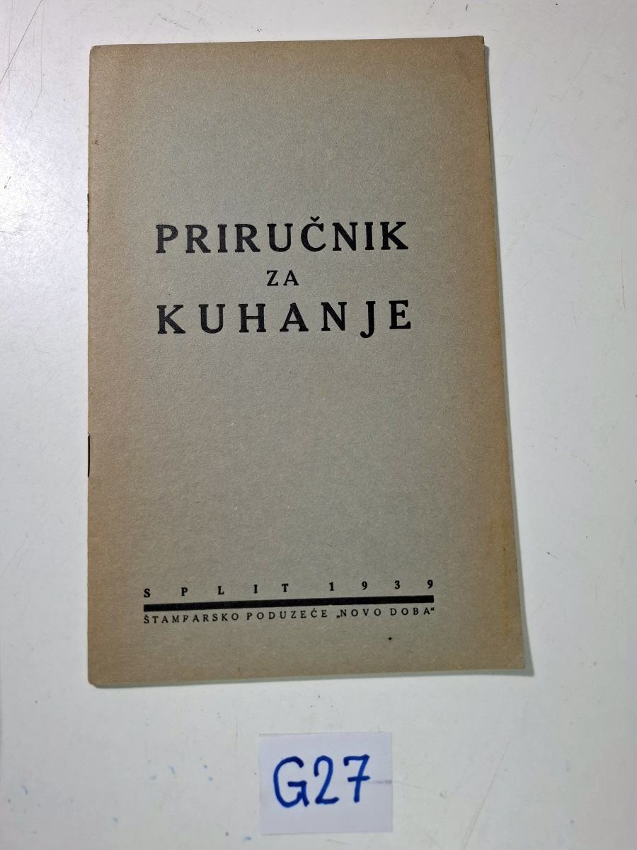 Priručnik za kuhanje (juhe, riba, meso, deserti...)