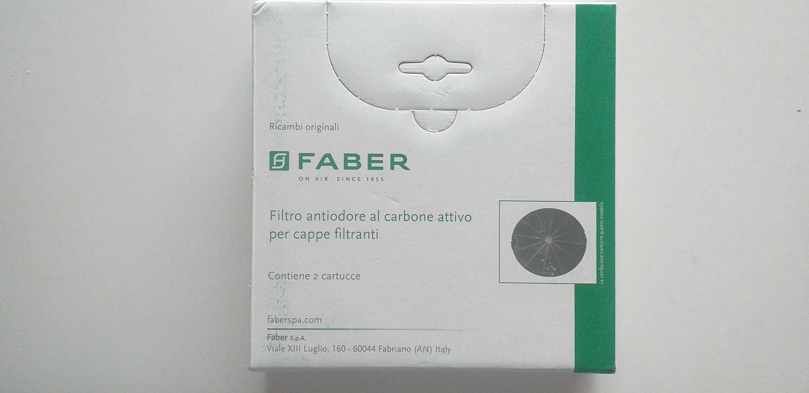 FABER filter za napu cod. 112.0067.944 FlexaGlass – Flexa Hip – In-Nov