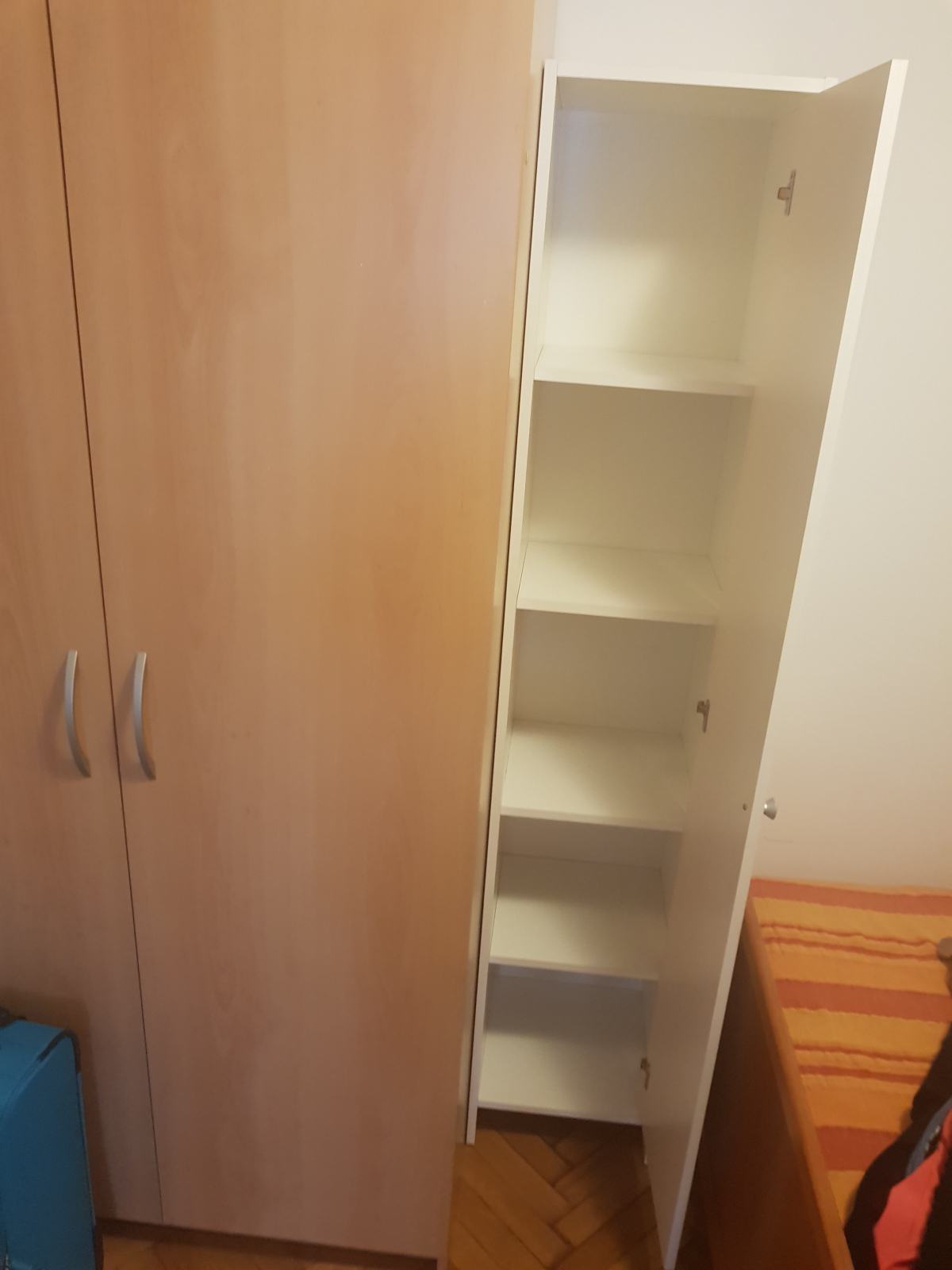 Kupaonski ormaric - mat bijeli