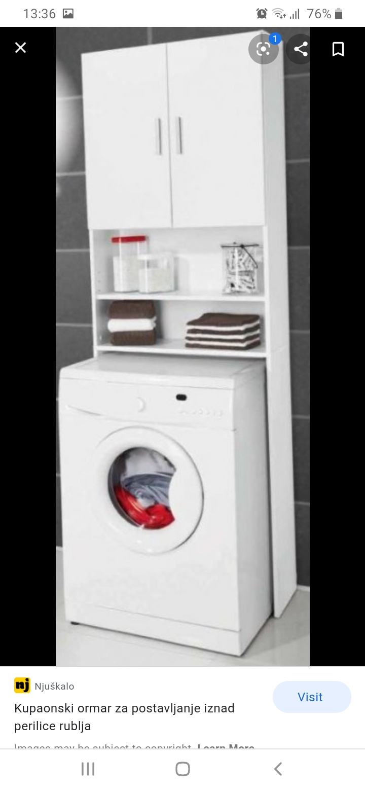 Ormaric za ves masinu