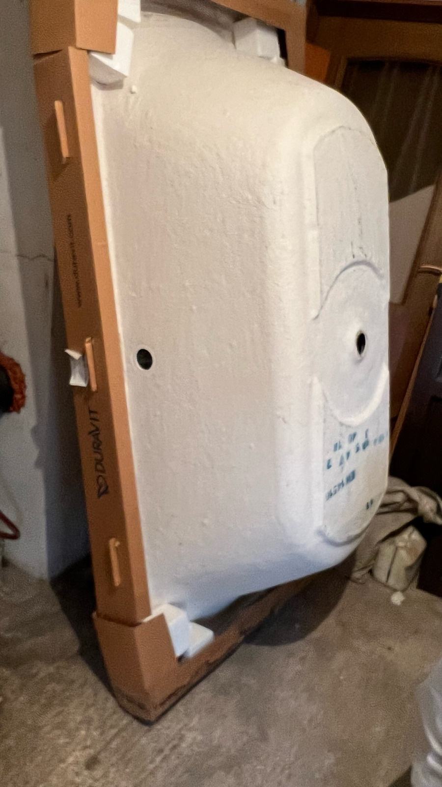 Novo, Kada Duravit Daro 180x80 s kit za odvod i nosačima - nekorišteno