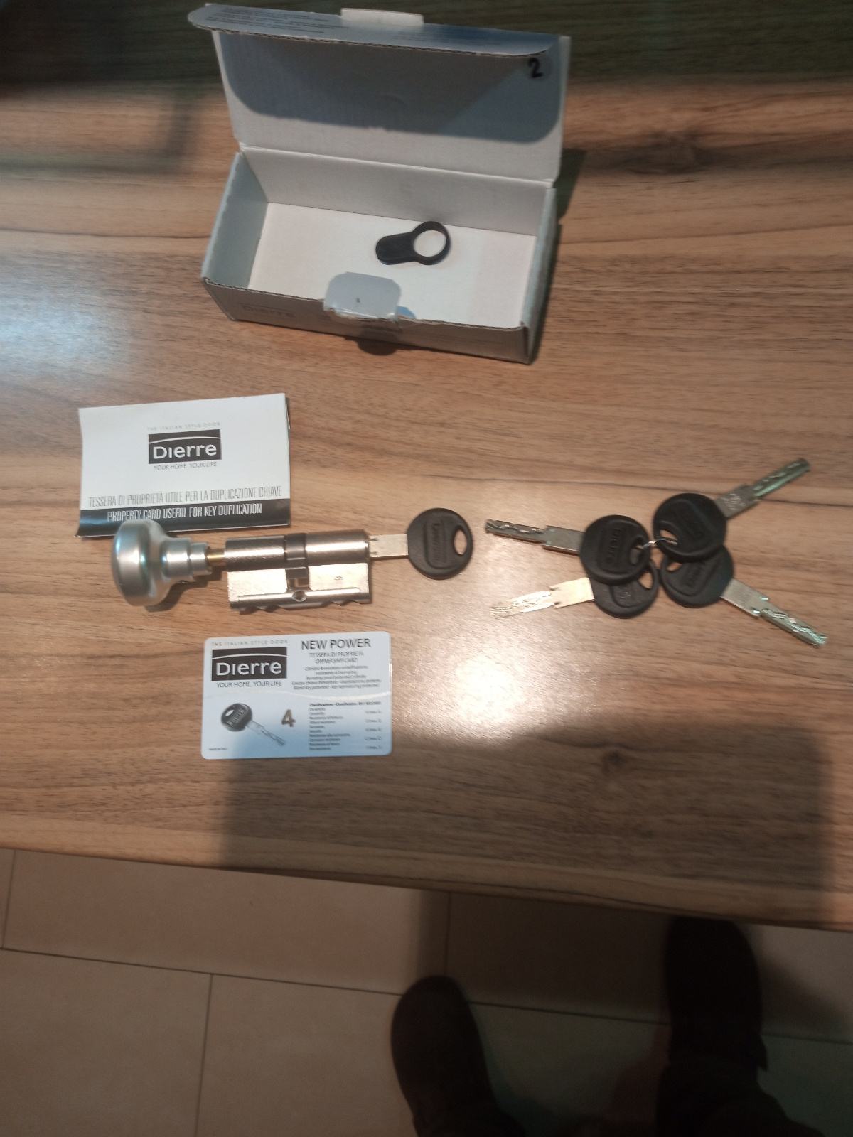 Dierre NEW POWER Sigurnosne kodirane brave za ulazna vrata