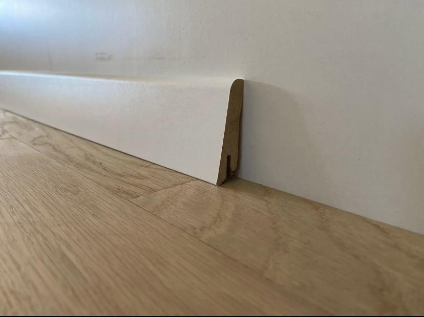 Lajsne za parket bijele 58x17