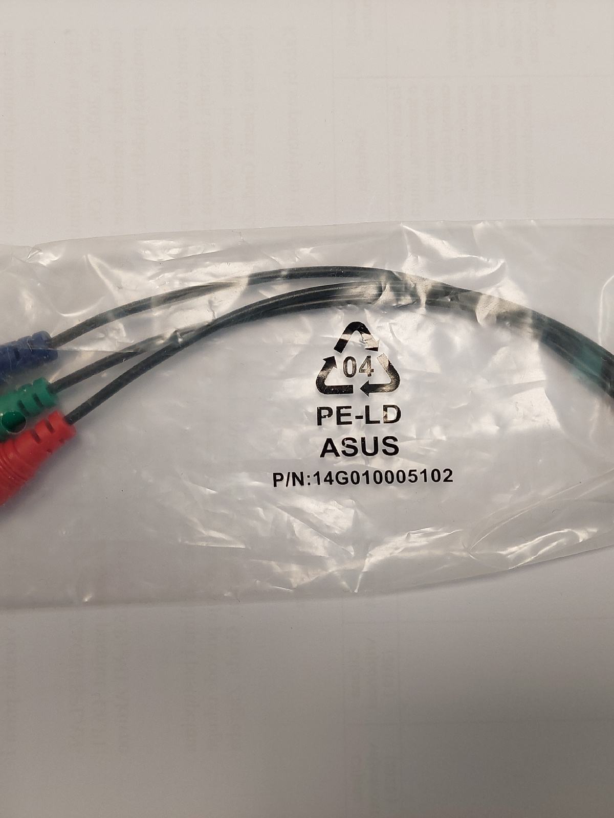 ASUS sVideo kabel Adapter P/N: 14G010005102